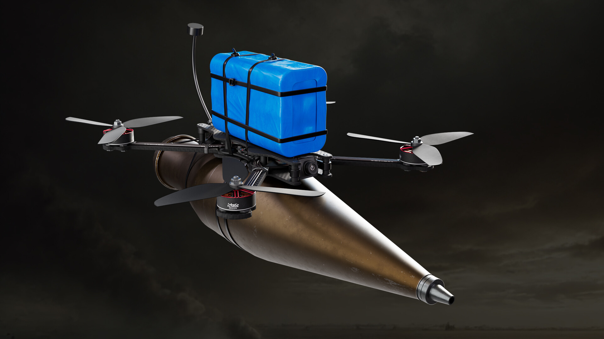 ArtStation - FPV RPG Drone