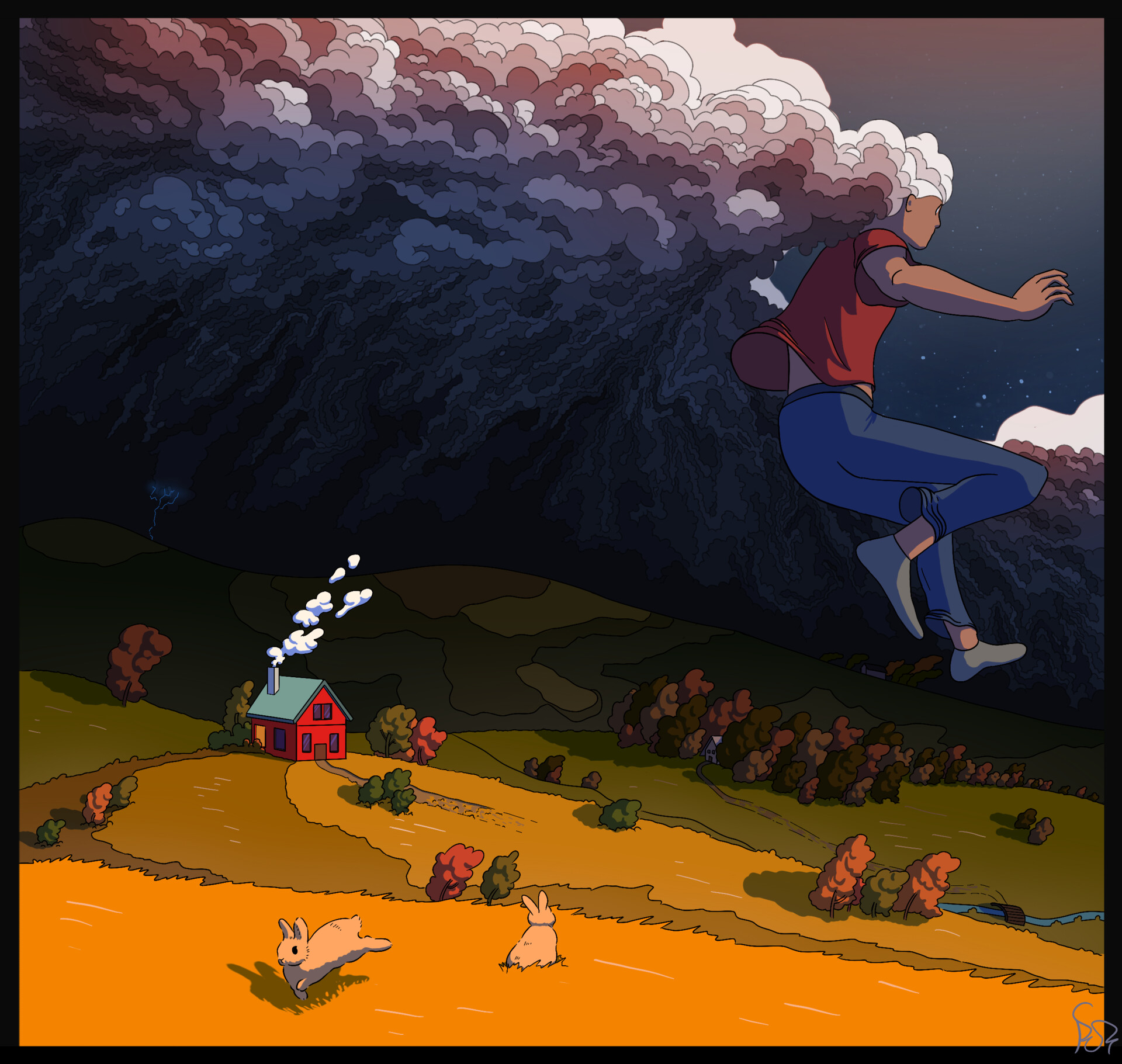 ArtStation - thunderstorm