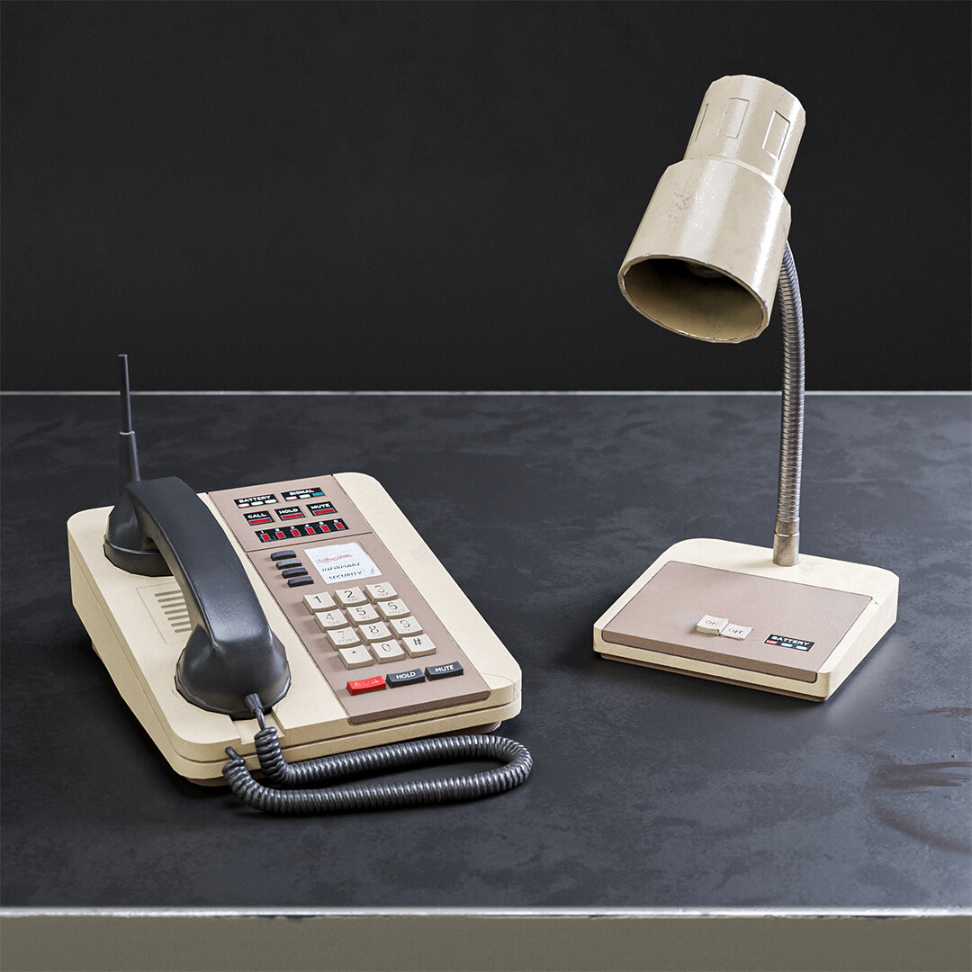 Reko Laitinen - The Primitives - Telephone and Lamp