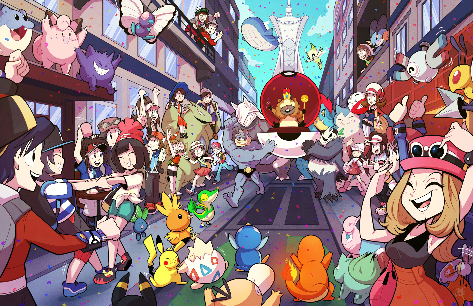 ArtStation - King Bidoof Celebration