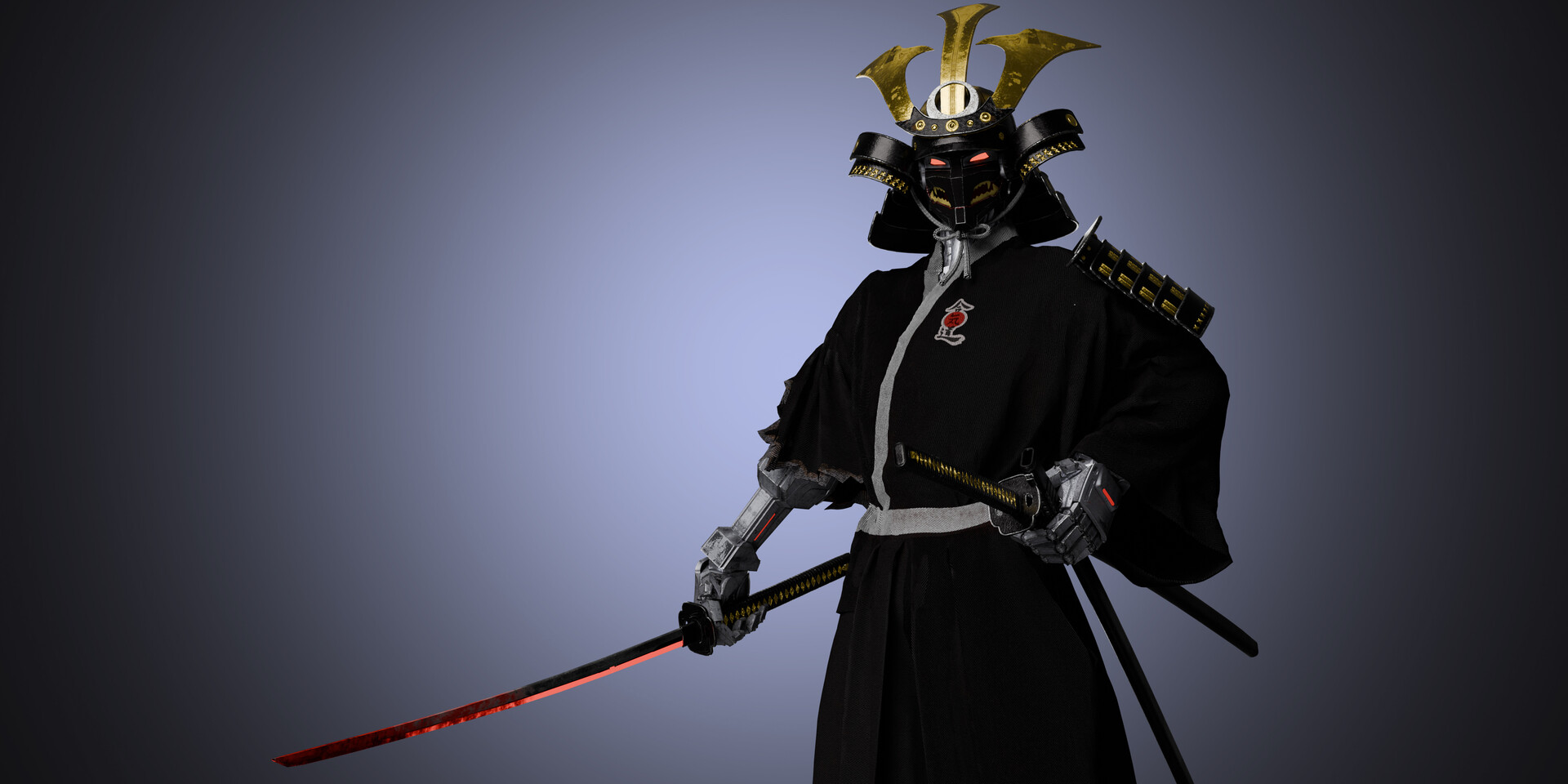 ArtStation - Cyber-Samurai