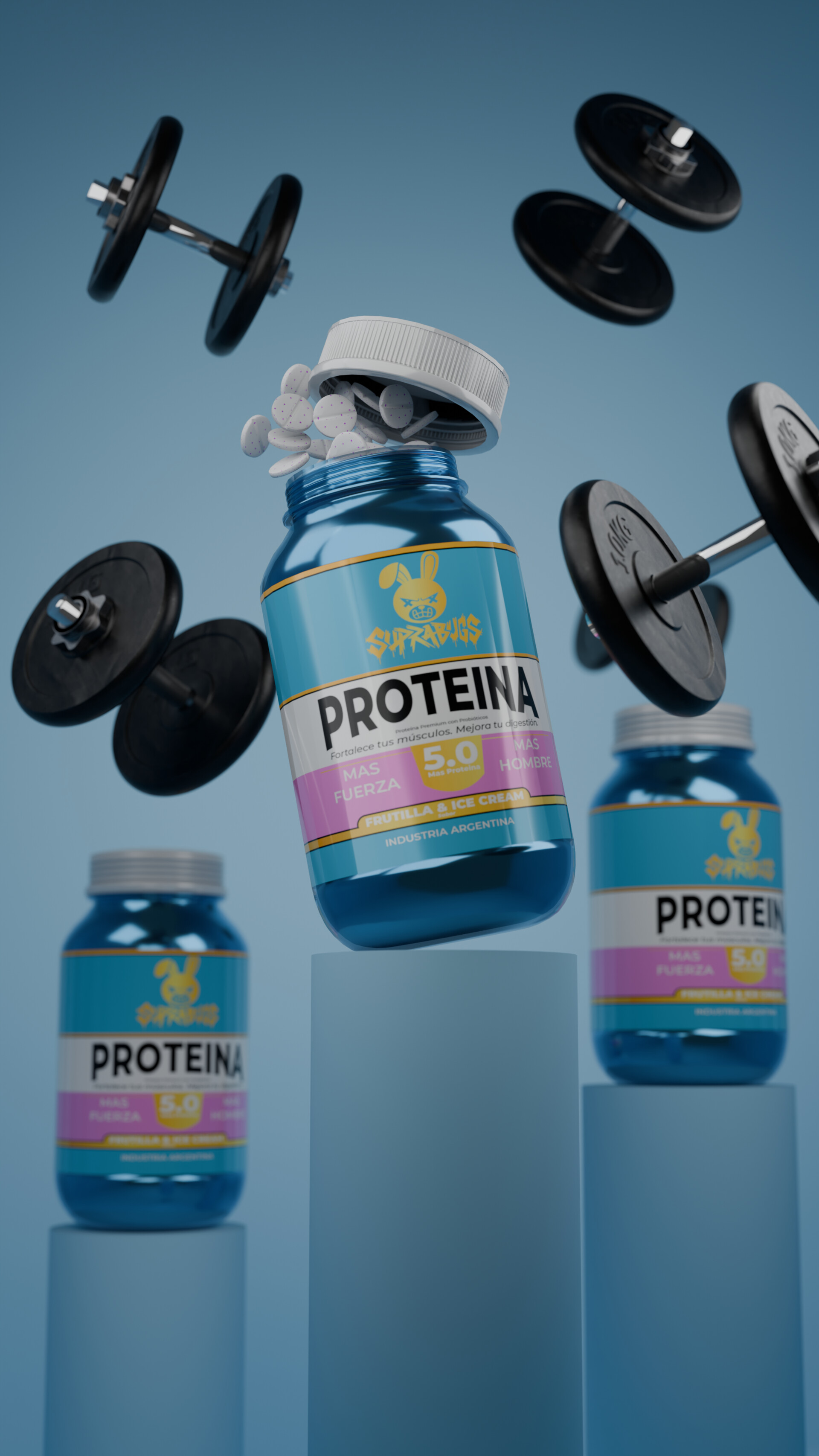 Alexis Acosta - SUPRABUGS - PROTEIN CHEWING GUM