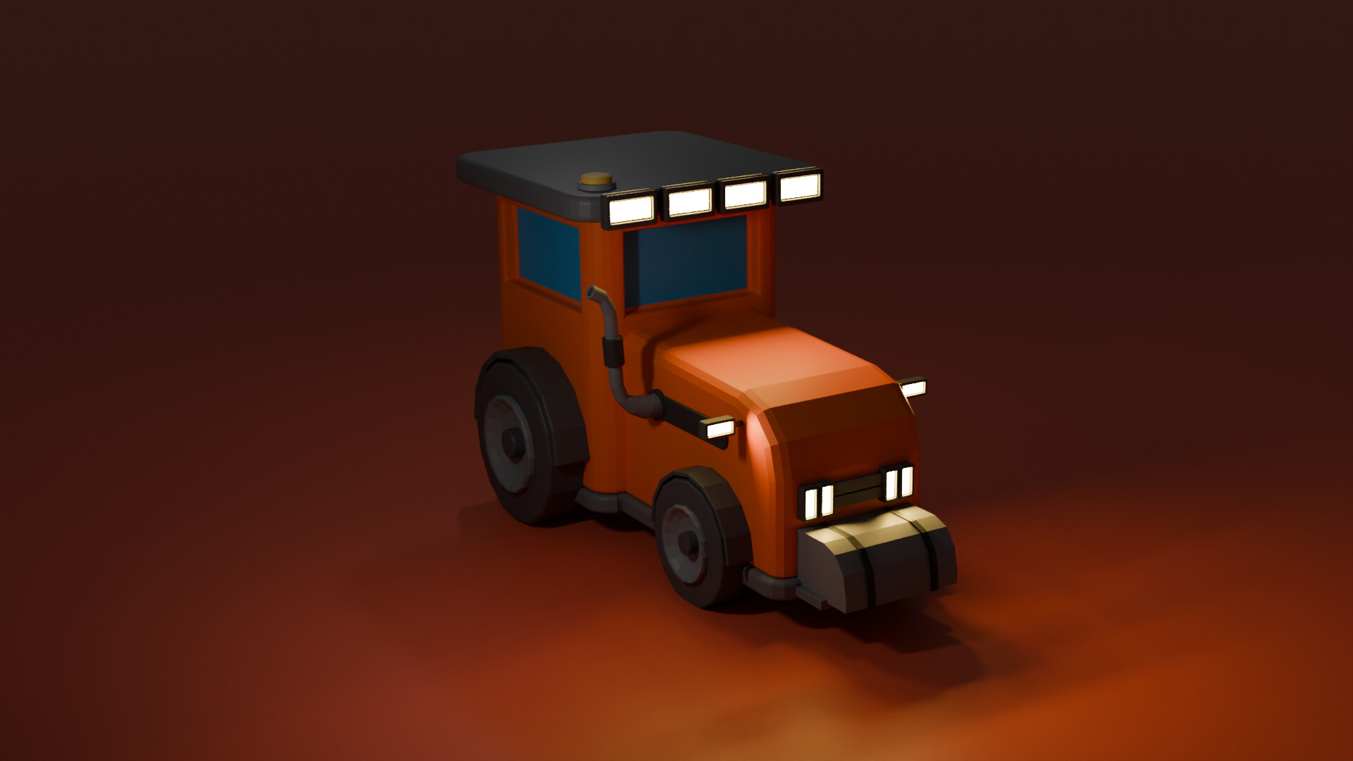 ArtStation - Simple Tractor