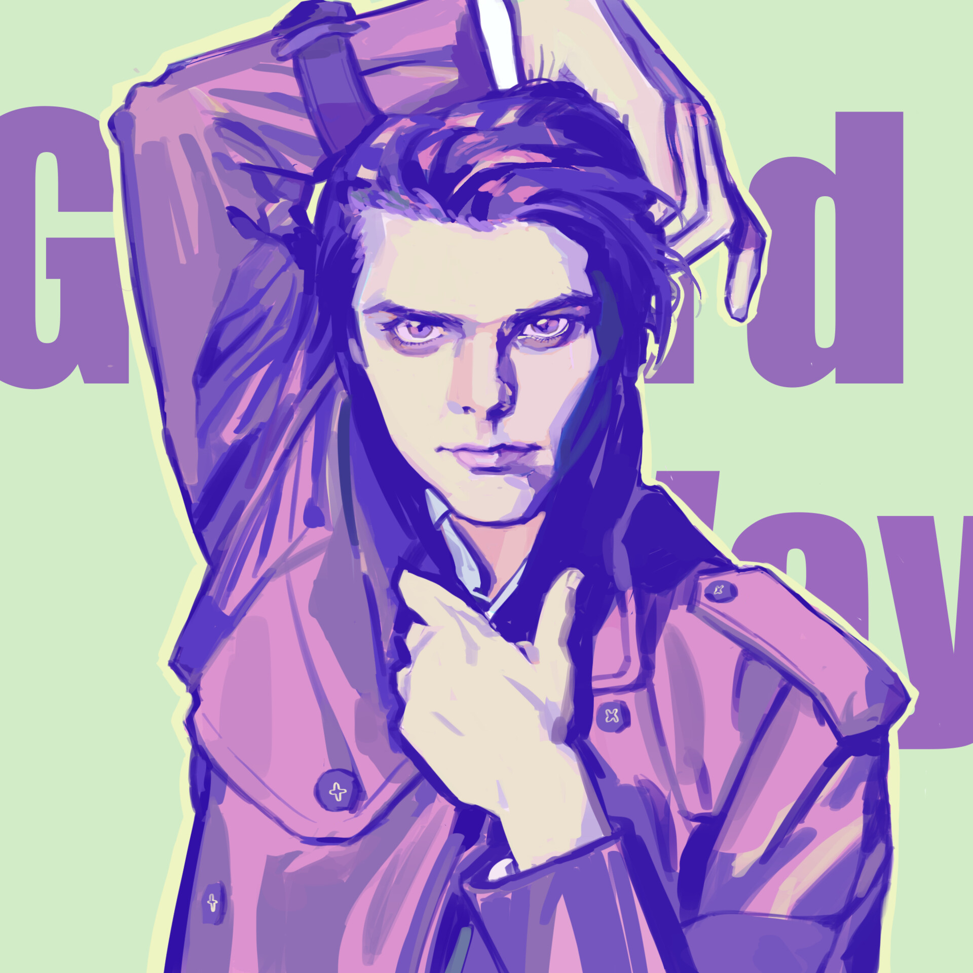 ArtStation - PortraitPainting_GerardWay