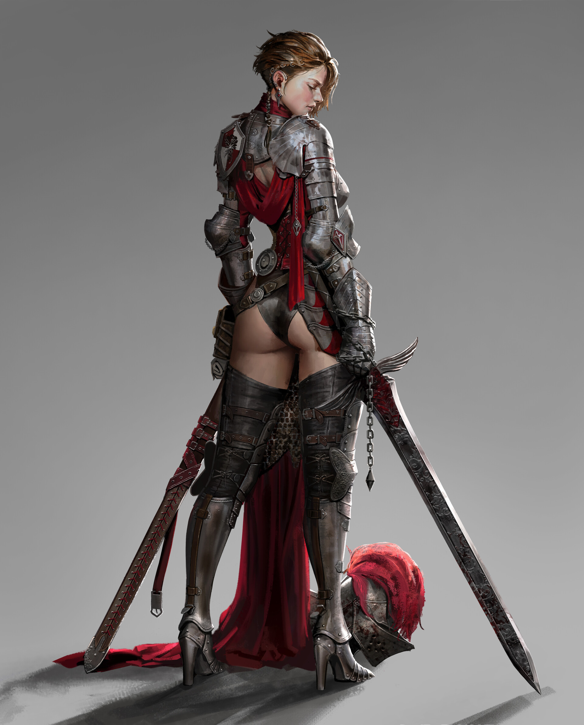 ArtStation - order the rose knight