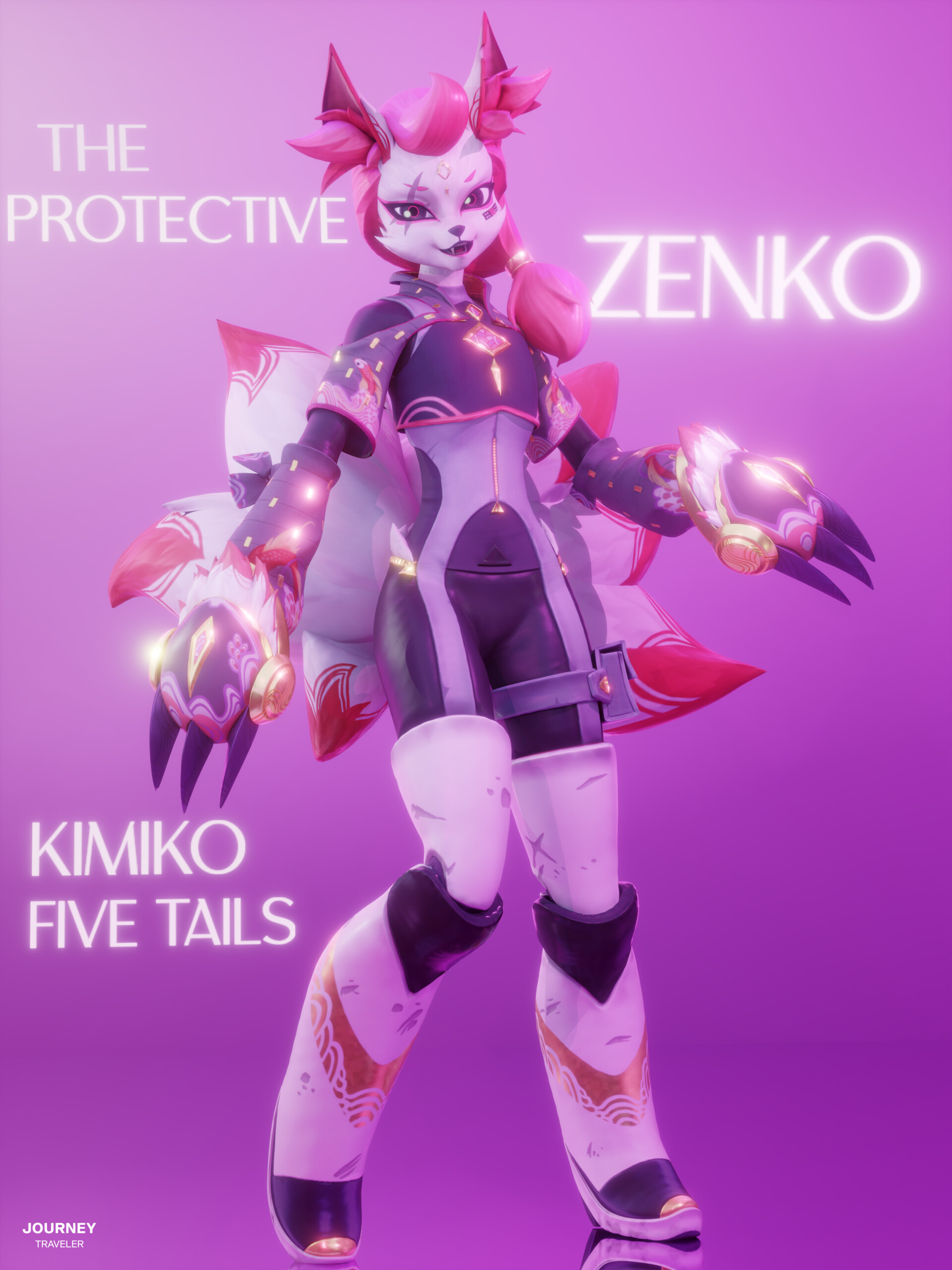 ArtStation - Kimiko Five Tails