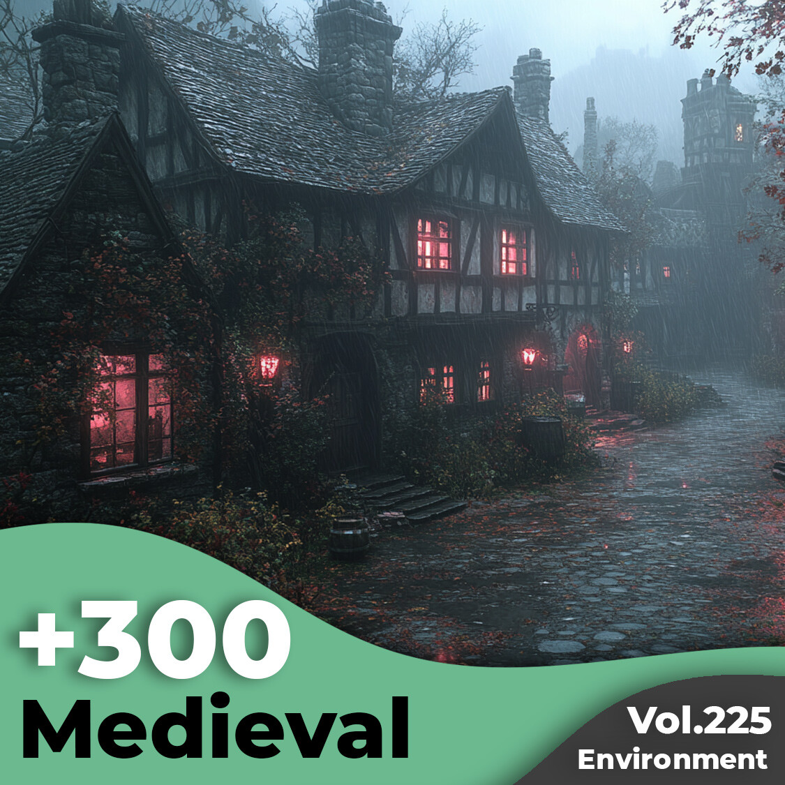 ArtStation - +300 Medieval Environment Concept(4k)