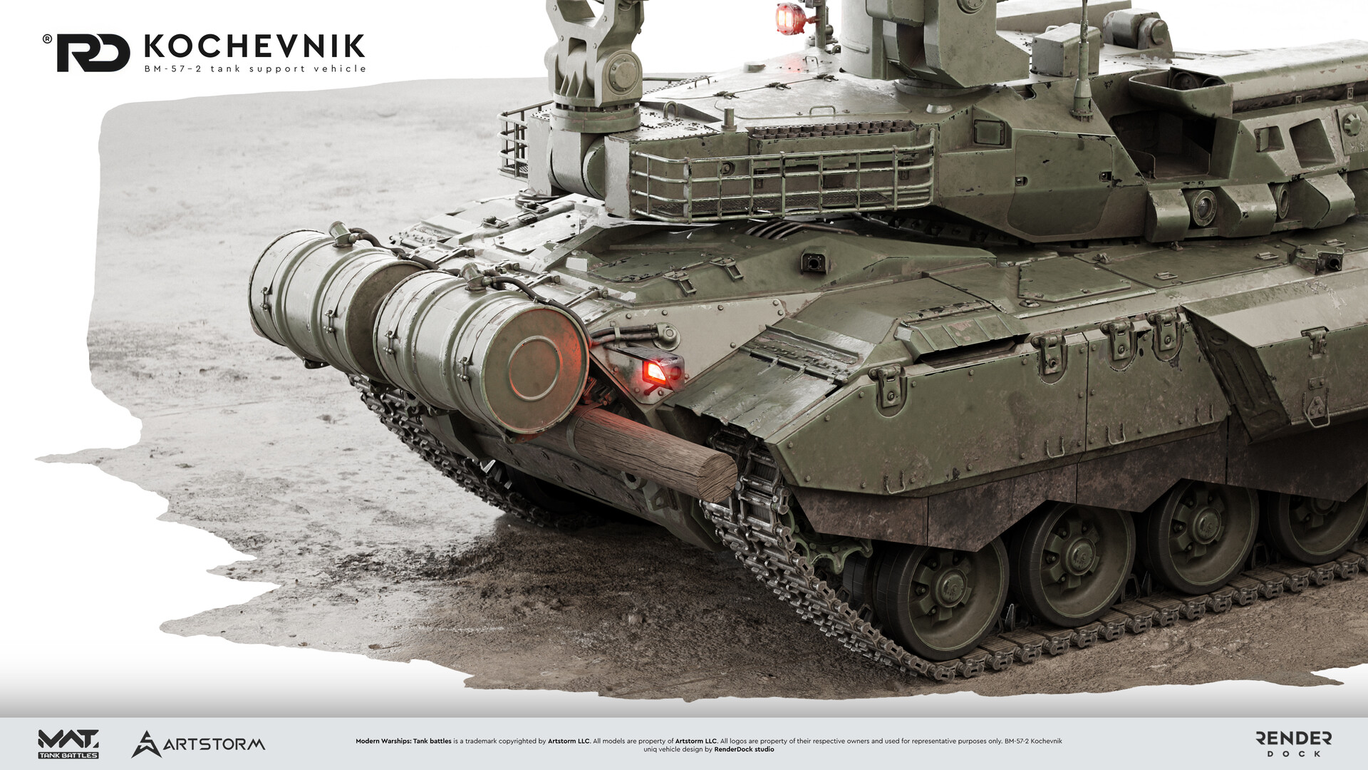 RenderDock - Tank Support Vehicle (Concept)