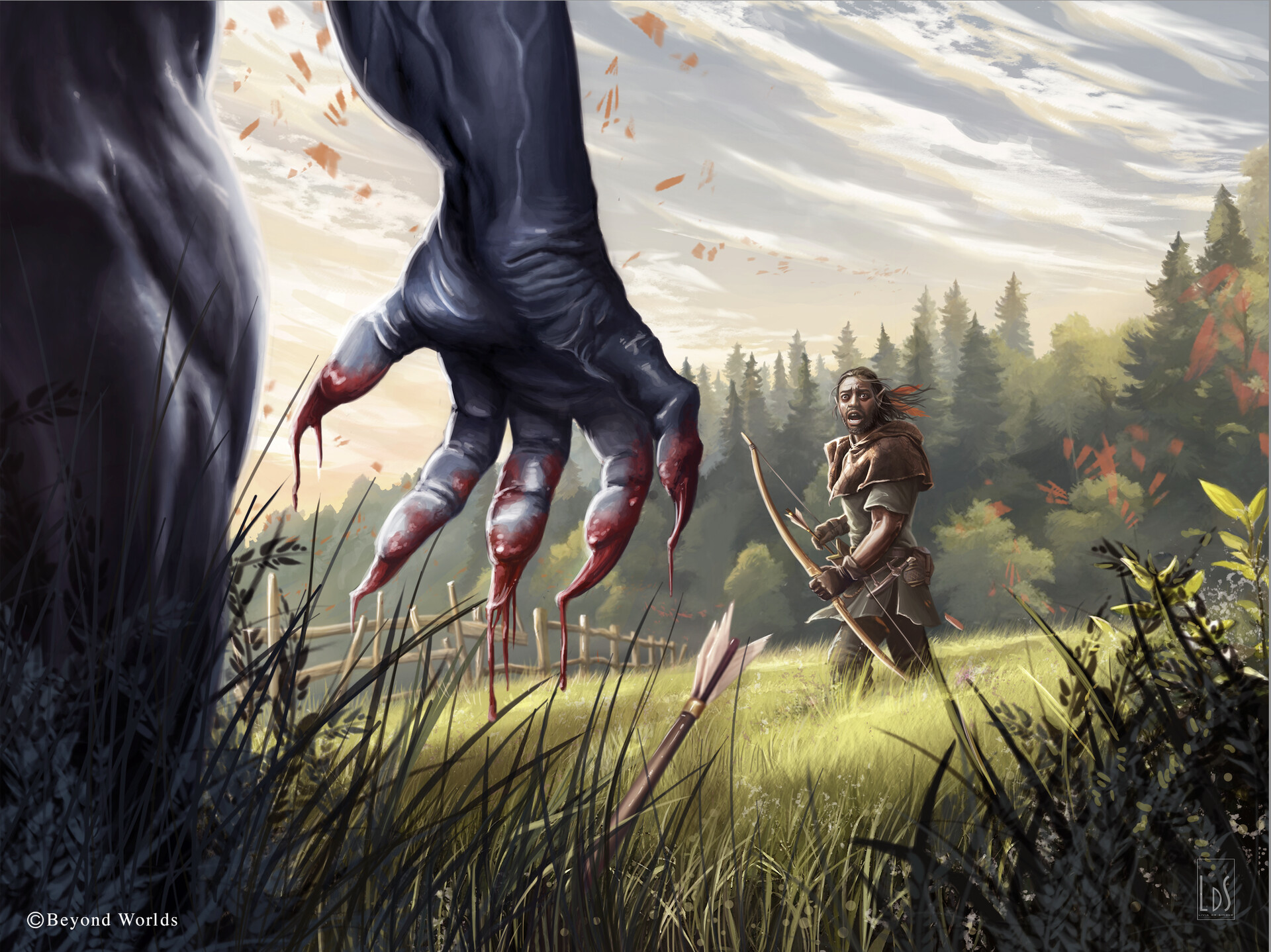 ArtStation - Ranger Dork. Beyond Worlds Art