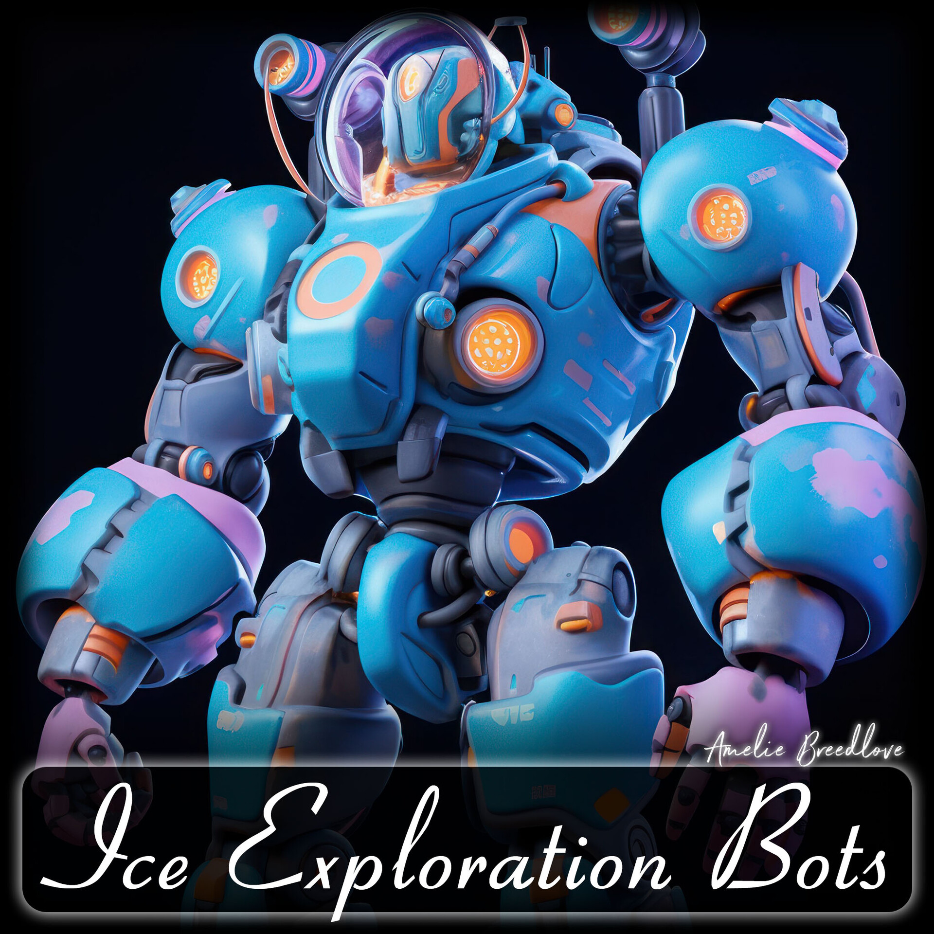 ArtStation - 200 Fantasy Ice Exploration Bots Reference Pack | 4K | v.59