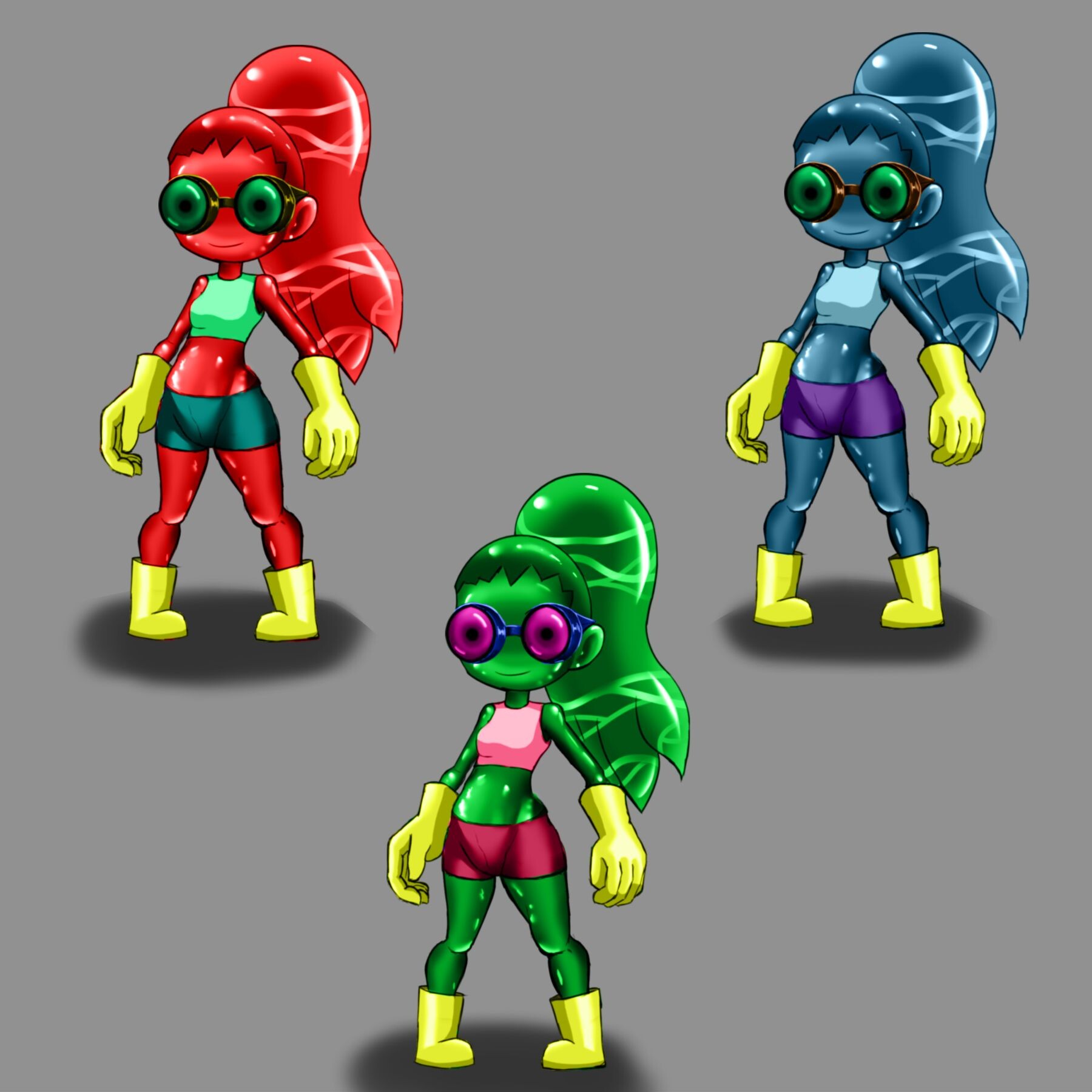 ArtStation - character creation, process