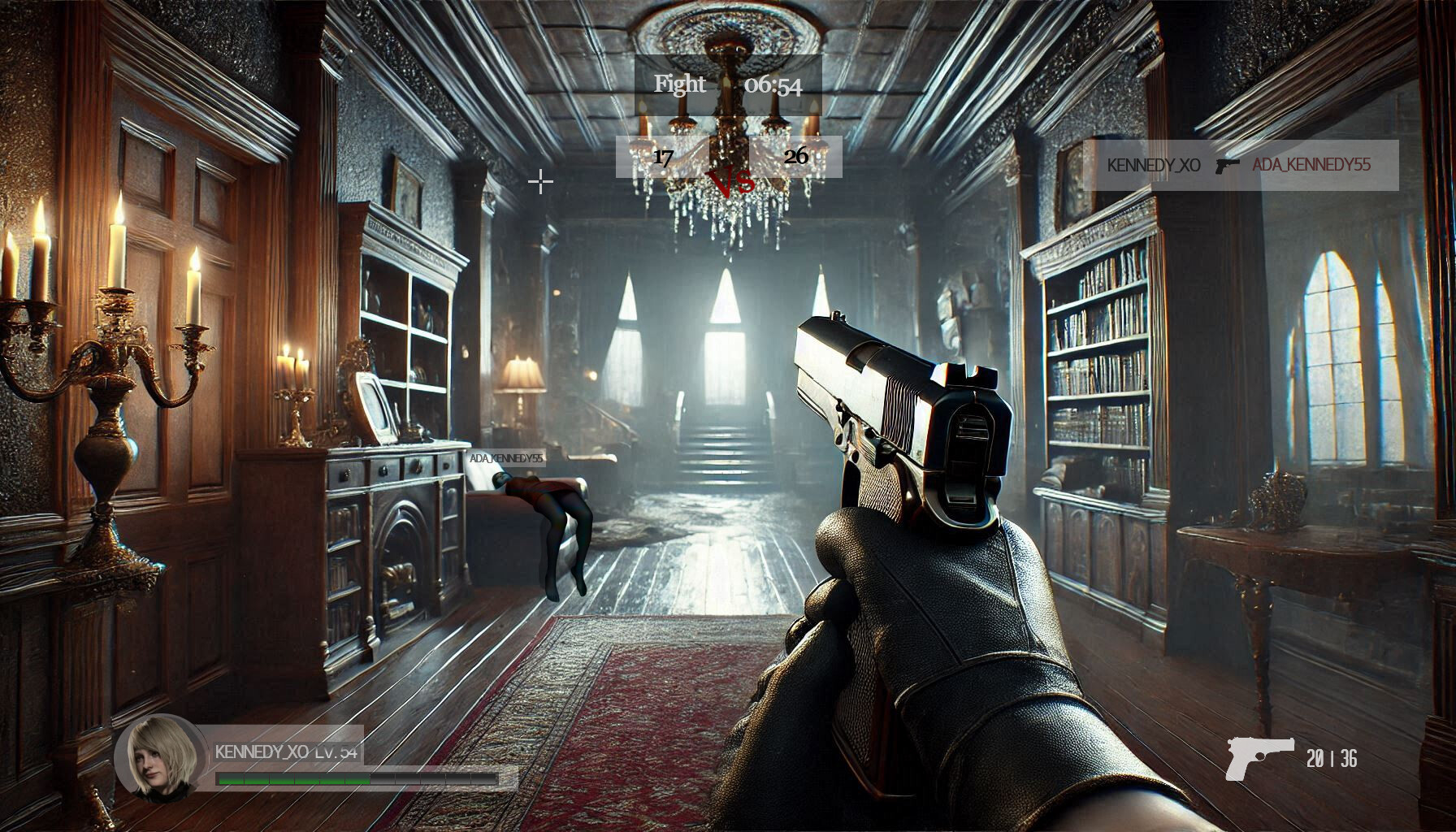 ArtStation - Concept design for Resident Evil Online Deathmatch HUD ...