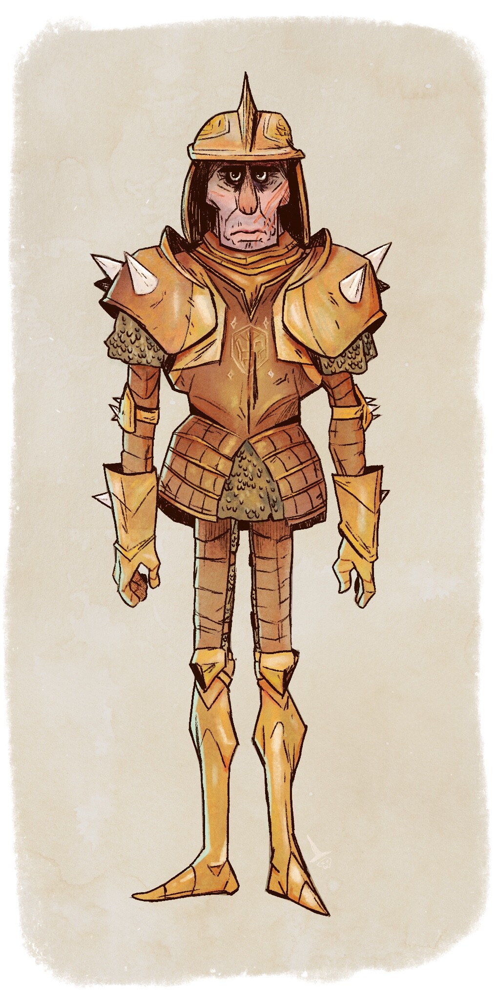 ArtStation - Old Knight