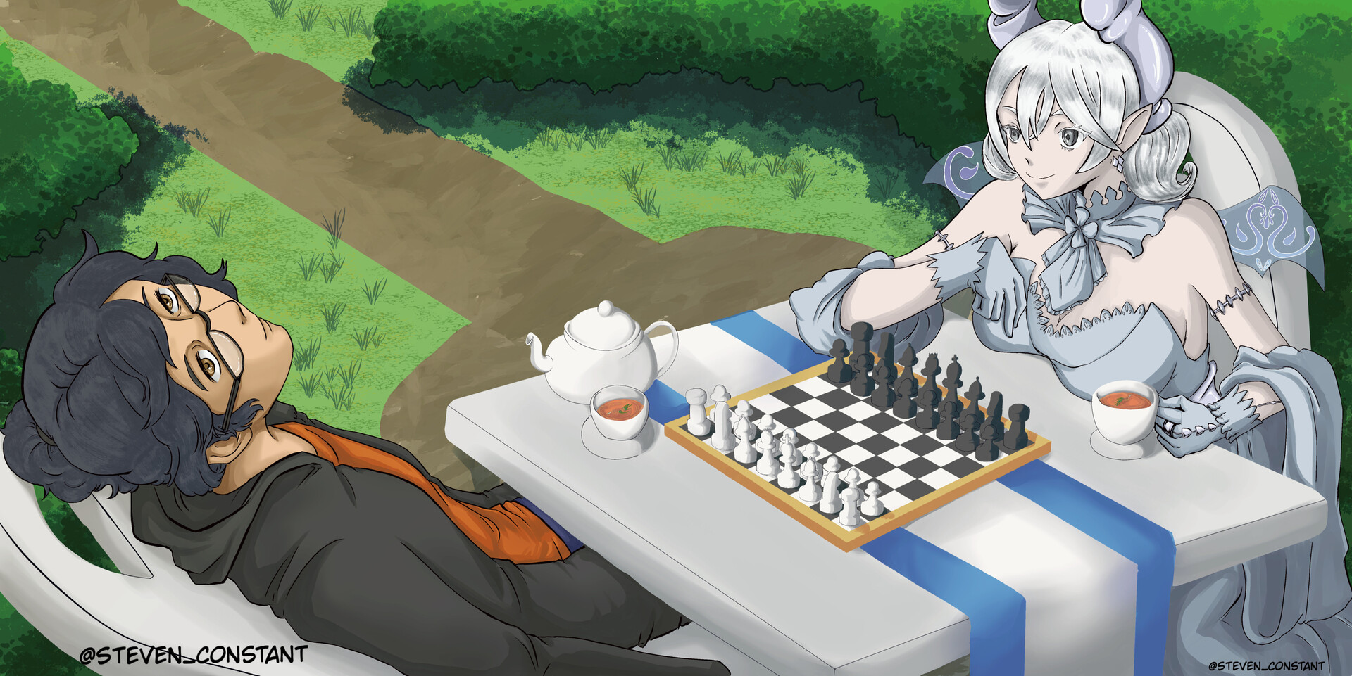 ArtStation - Playmat labyrinth Yugioh