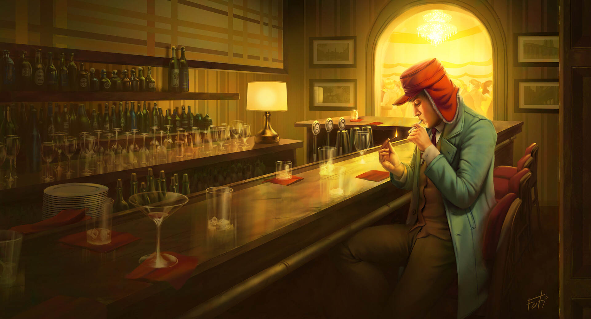 ArtStation - The Catcher in the Rye - Holden Caulfield