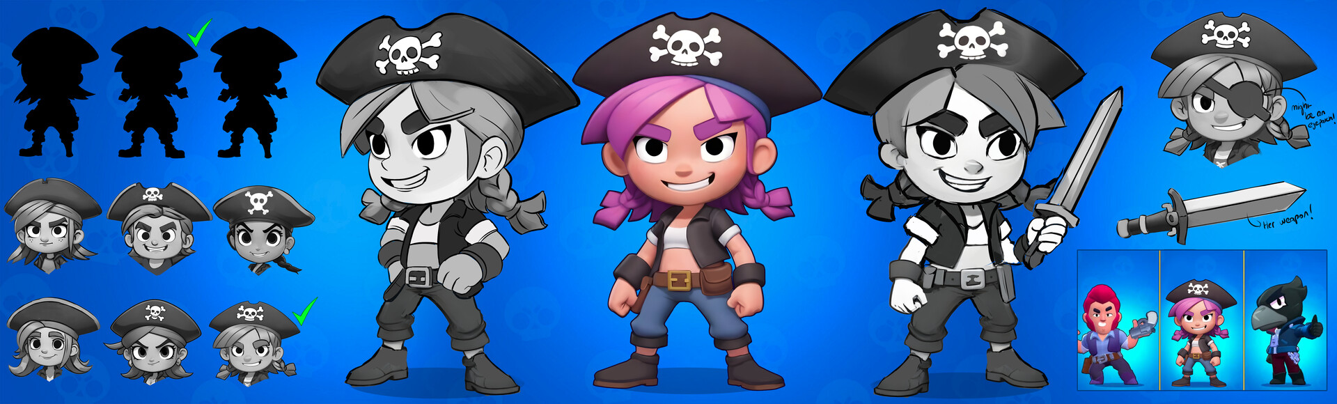 ArtStation - Captain Character Design