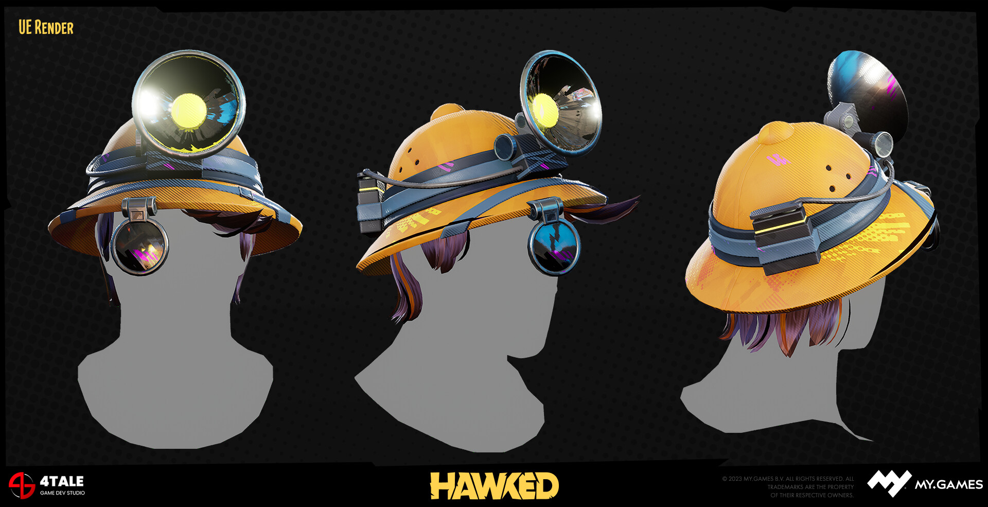 4tale Production - Explorer’s Miner Hat for Hawked