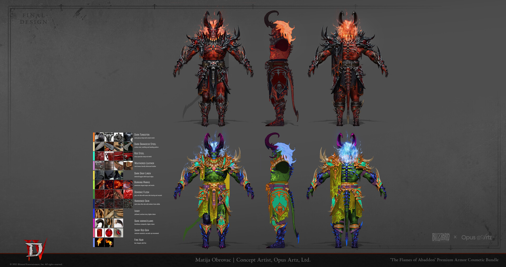 OPUS ARTZ - Diablo IV | Flames of Abaddon