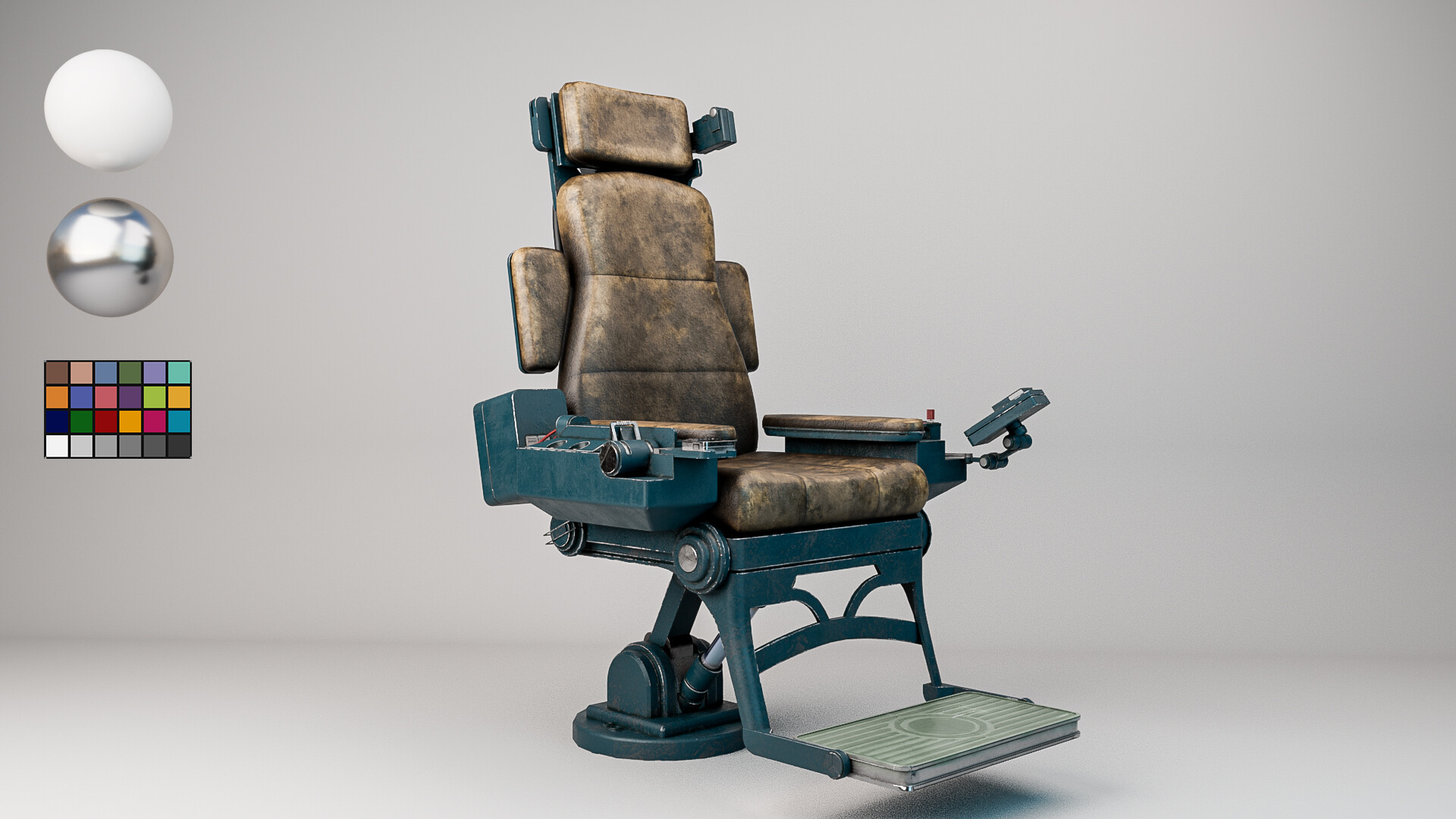 Neet Koladiya - Old Sci-Fi Command Chair