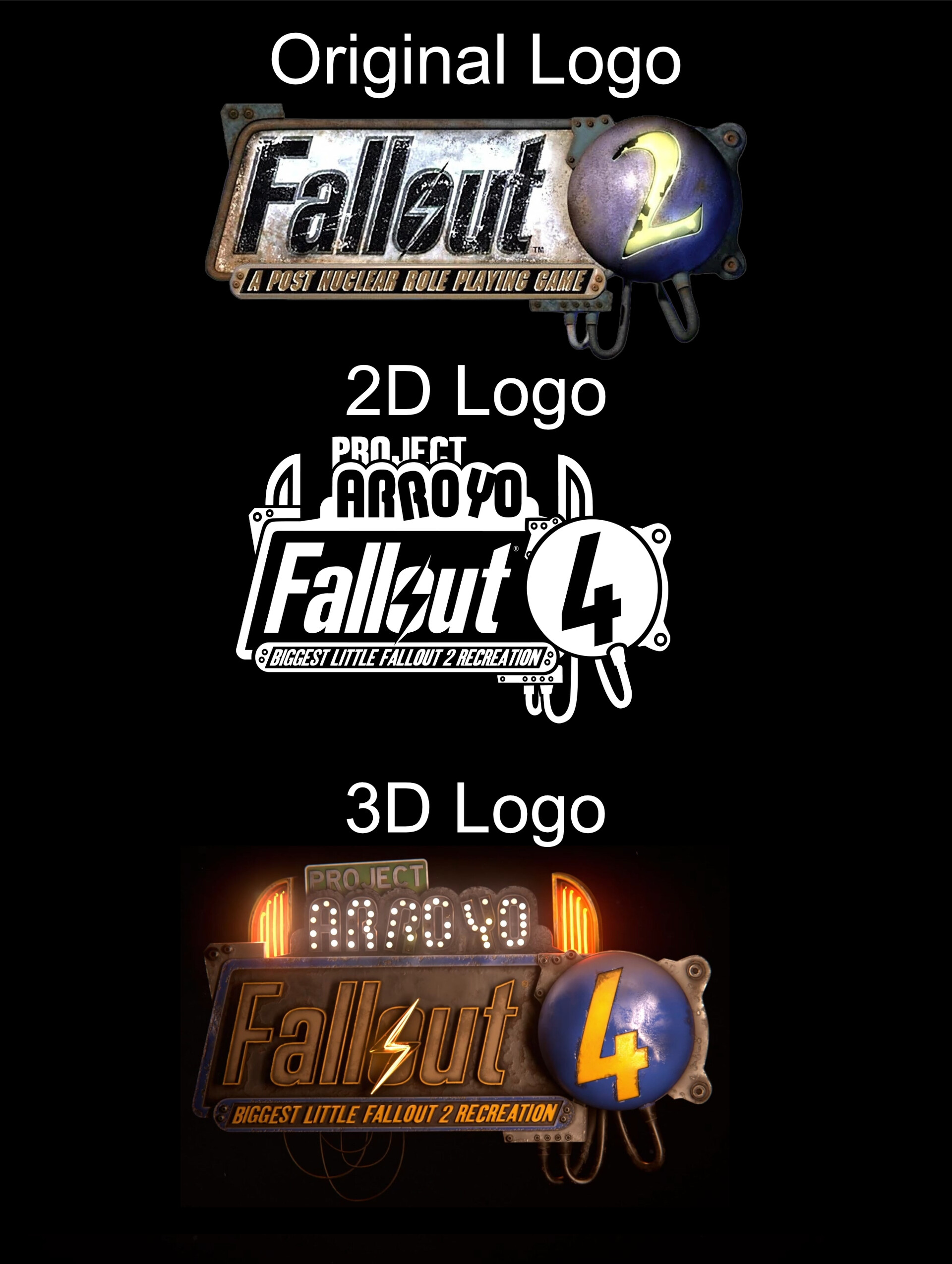 Morten L. Jakobsen - Fallout 4 Project Arroyo - Logo