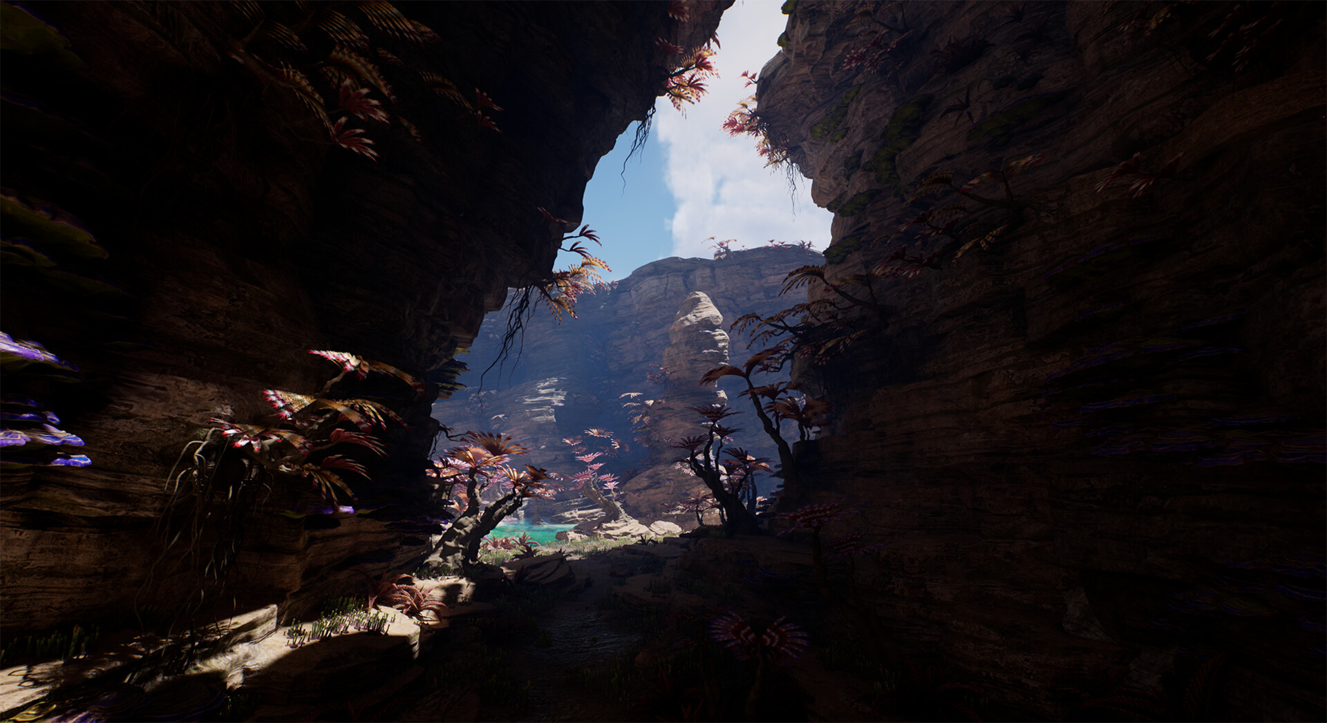 ArtStation - Alien Canyon