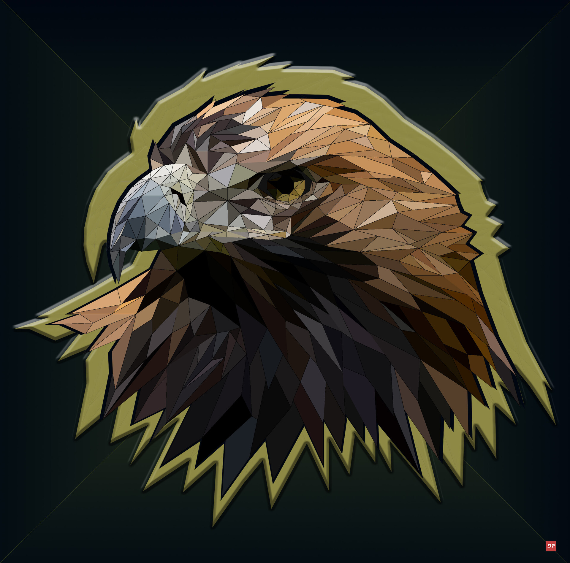 ArtStation - Aigle Low poly