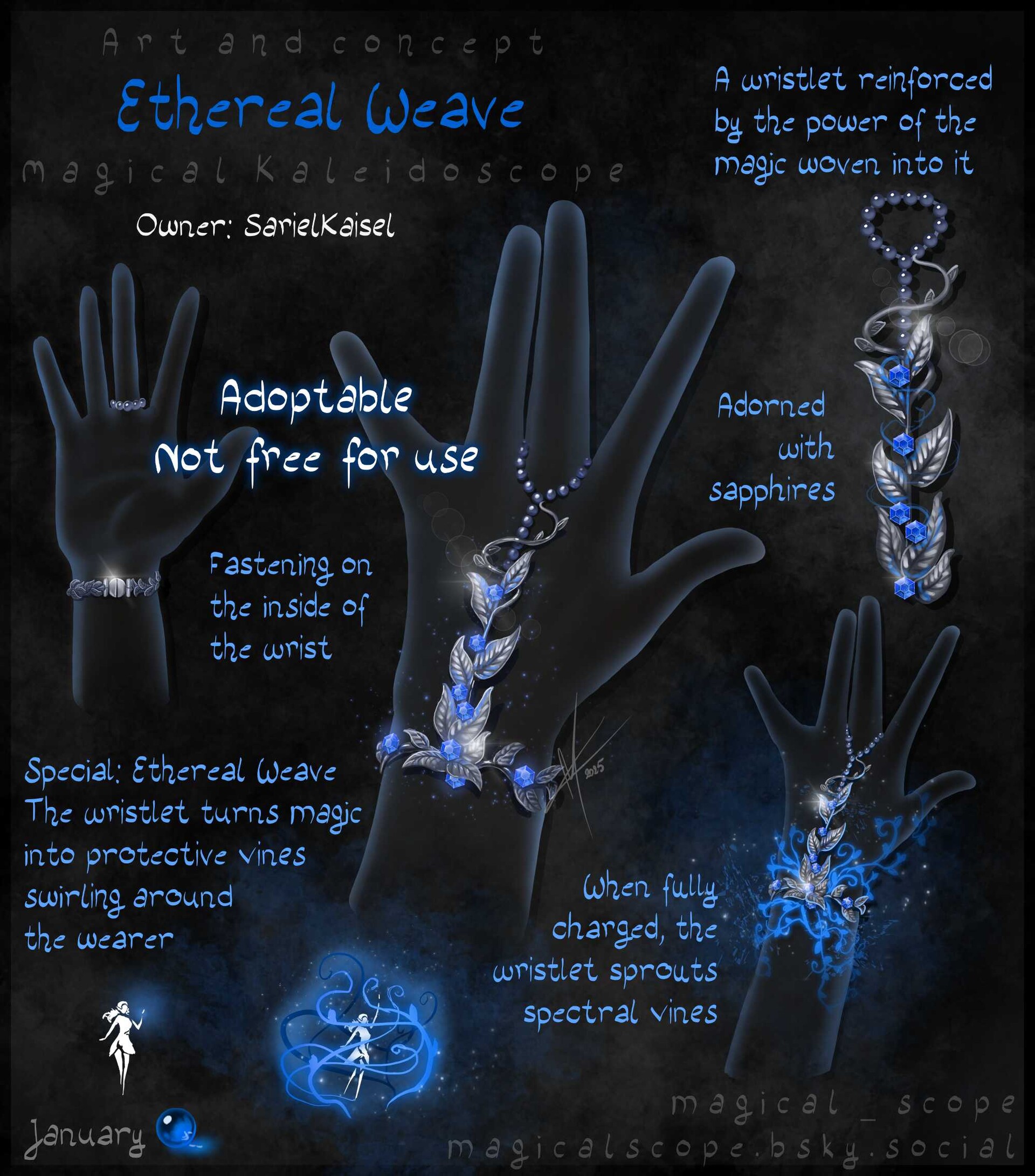 Magical Kaleidoscope - Ethereal Weave - January 2025