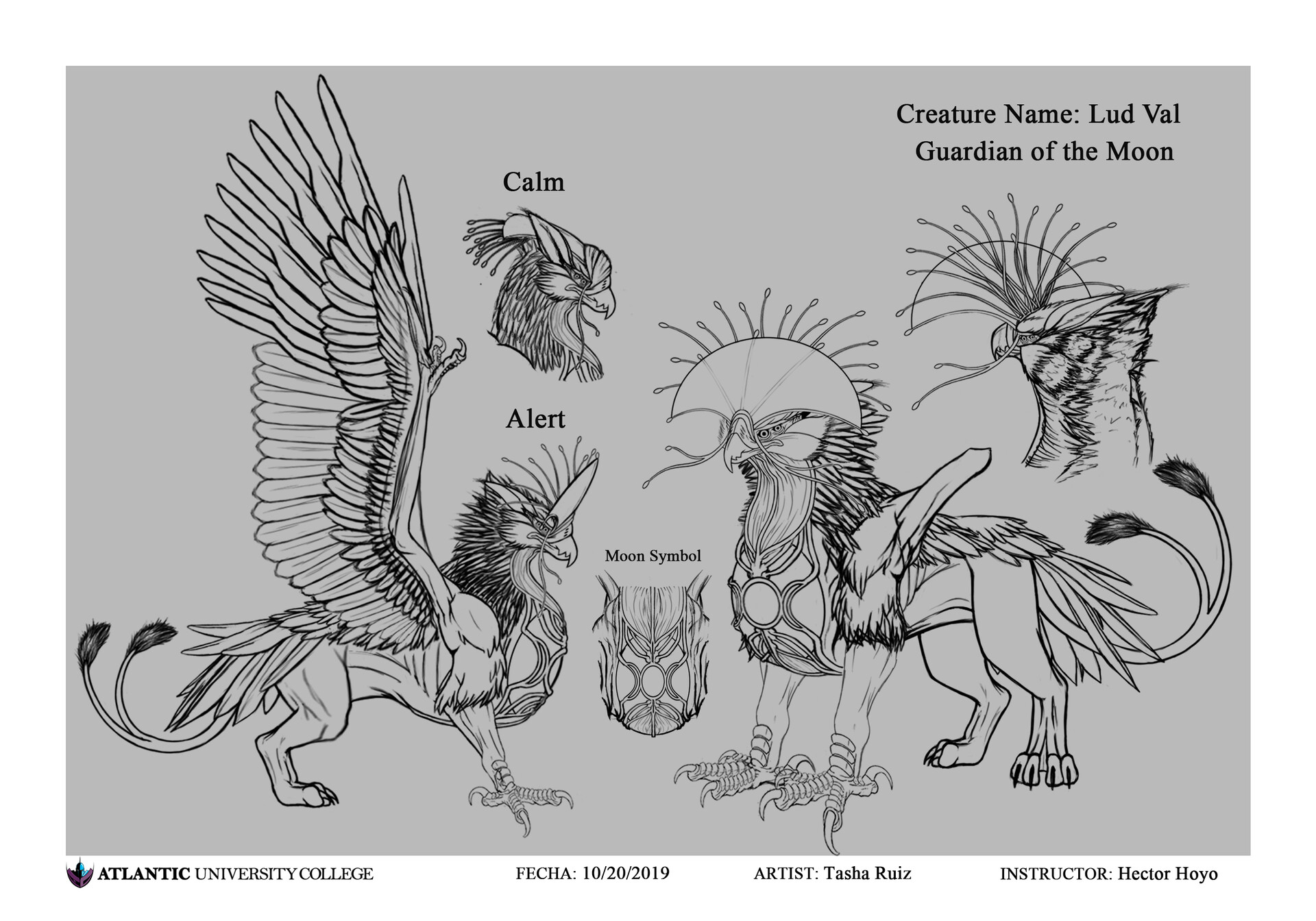 ArtStation - College Contest: Creature Design 2019