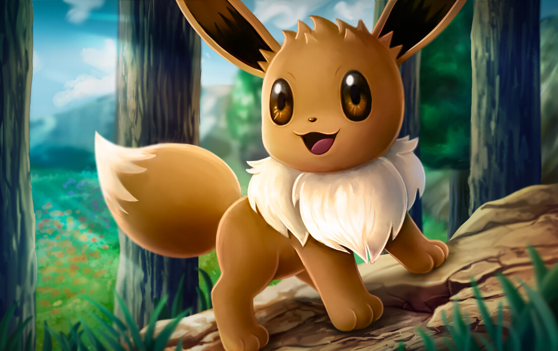 ArtStation - Pokémon TCG Illustration Contest 2024 Entry - Eevee