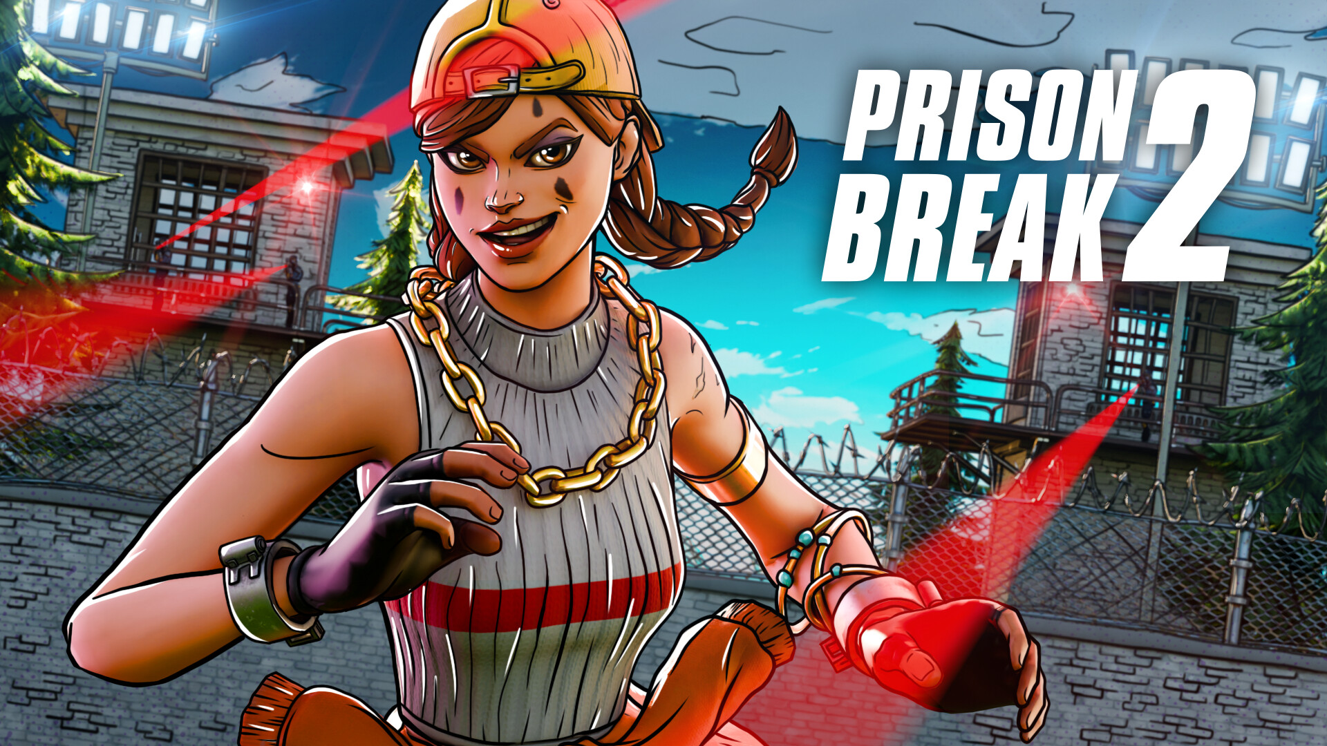 ArtStation - Fortnite Thumbnail - Prison Break 2