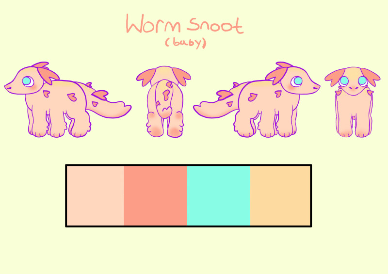 ArtStation - Wormsnoot Turnaround