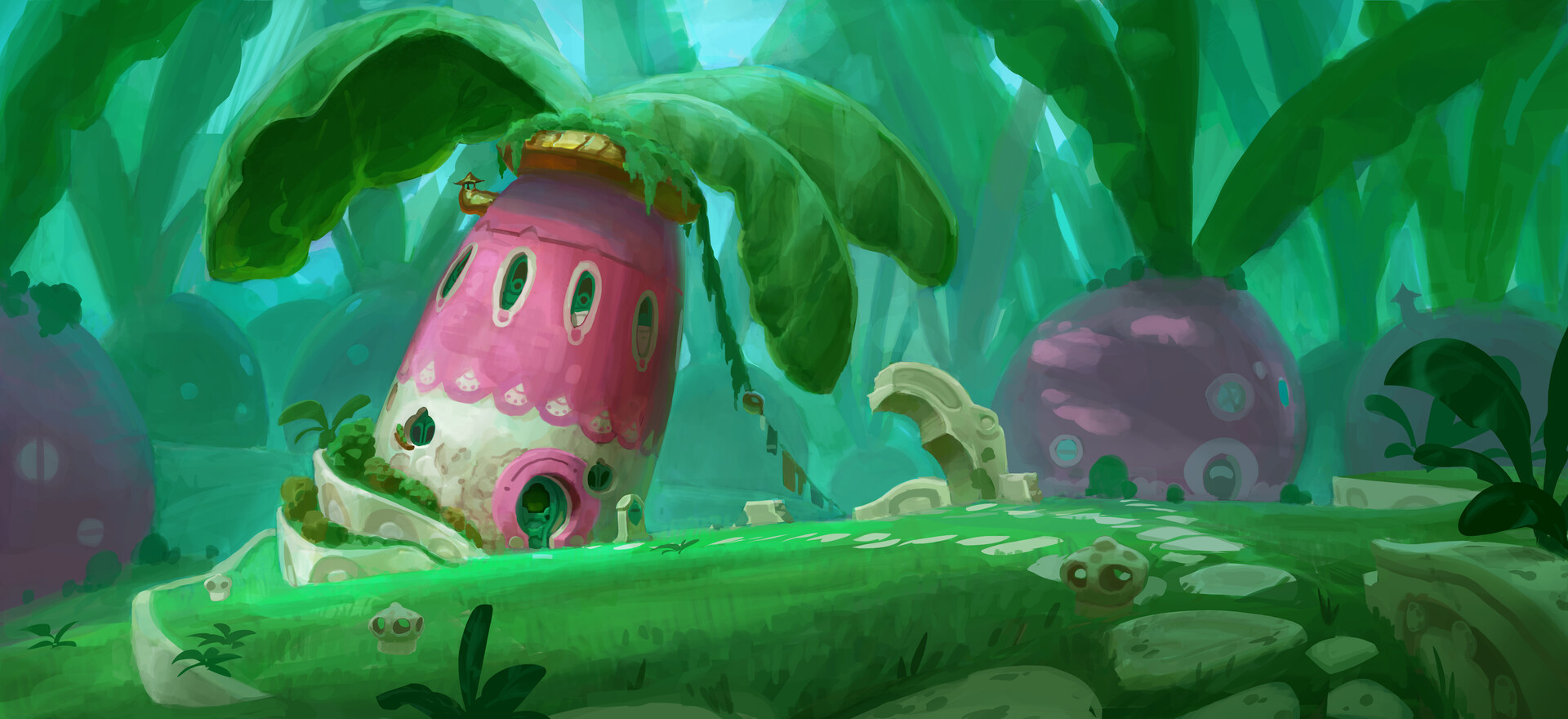 ArtStation - Radish house