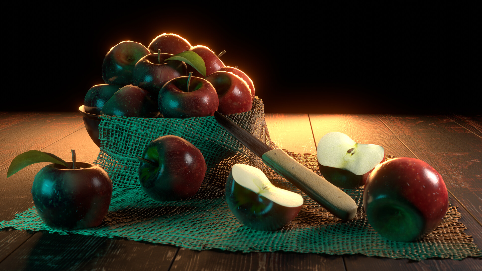 ArtStation - Apples (CGboost tutorial)