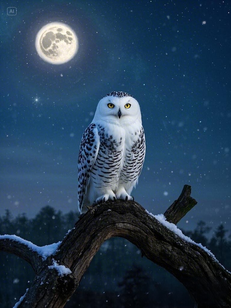 ArtStation - snowy owl V.1