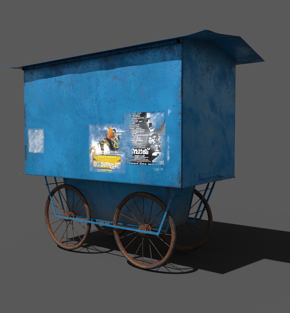 Rakesh N - Wheel food cart