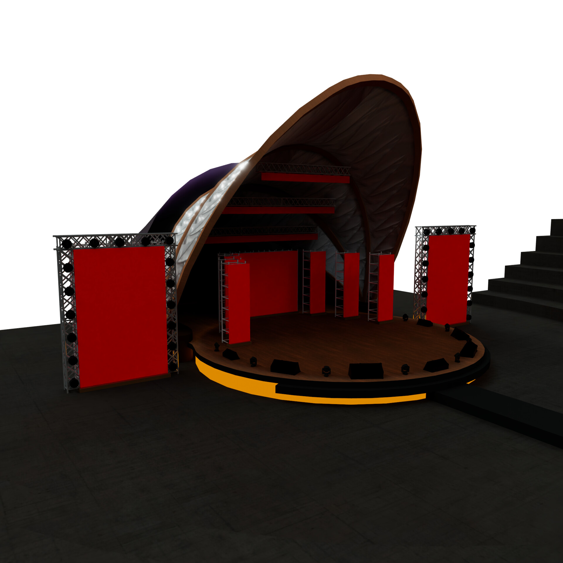 ArtStation - Concert Stage Designs