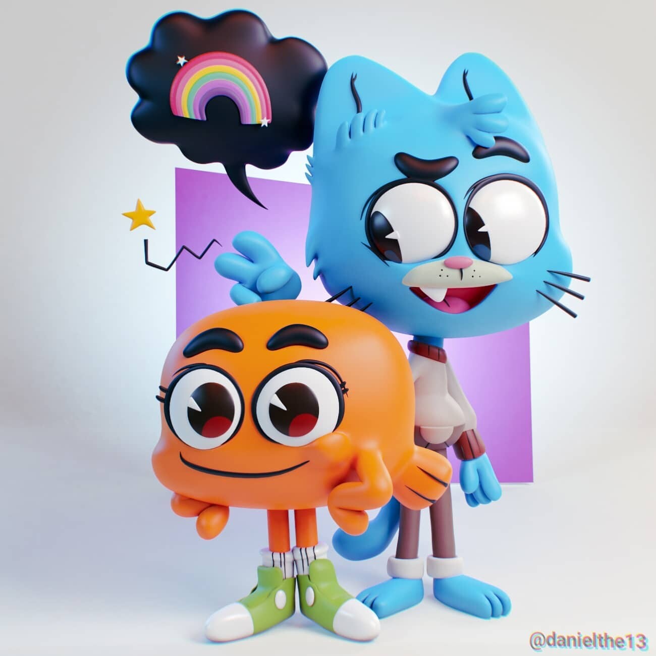 ArtStation - Gumball Fan Art