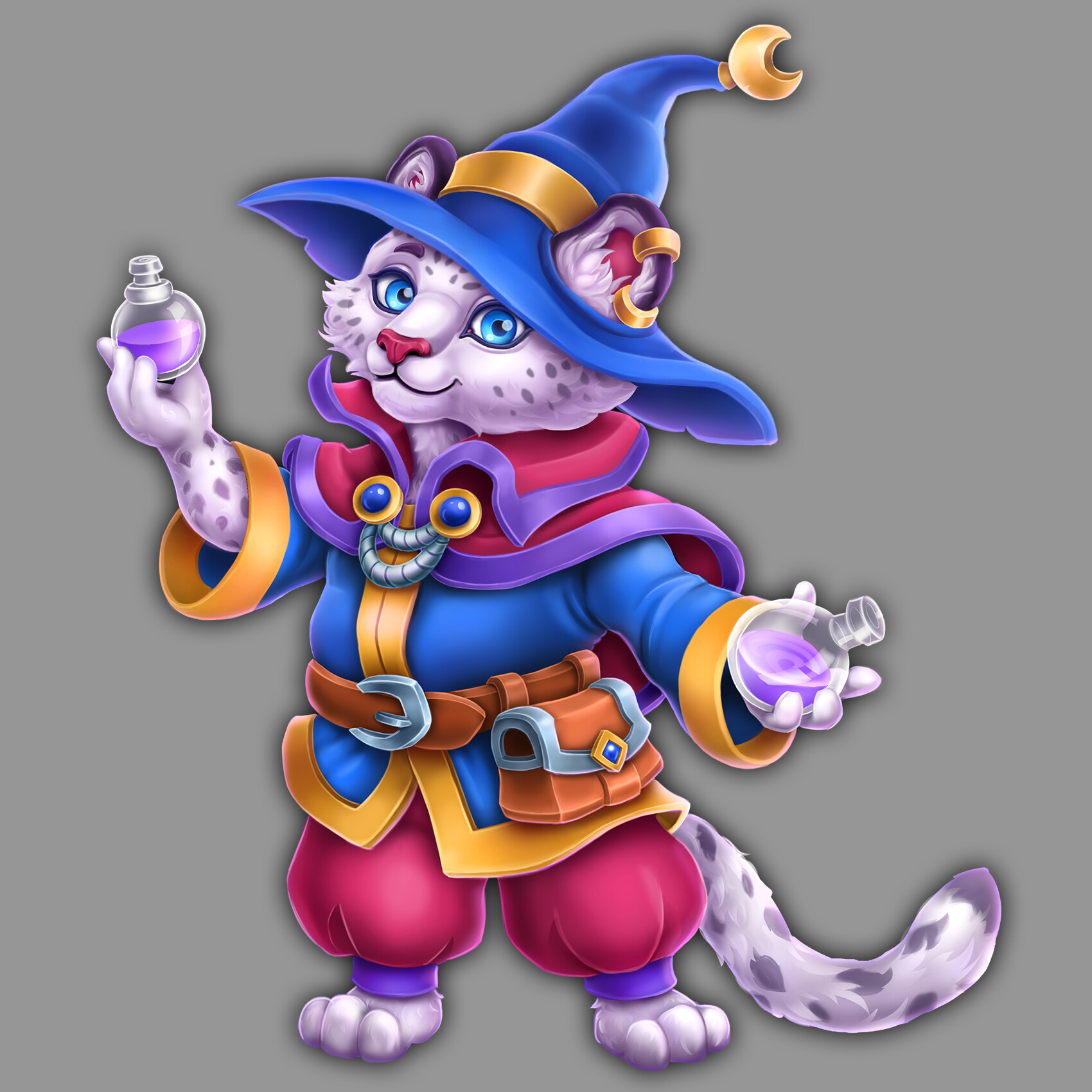 ArtStation - Cute Wizard