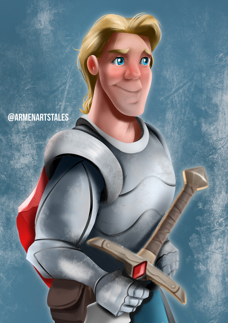 ArtStation - Warrior of Light