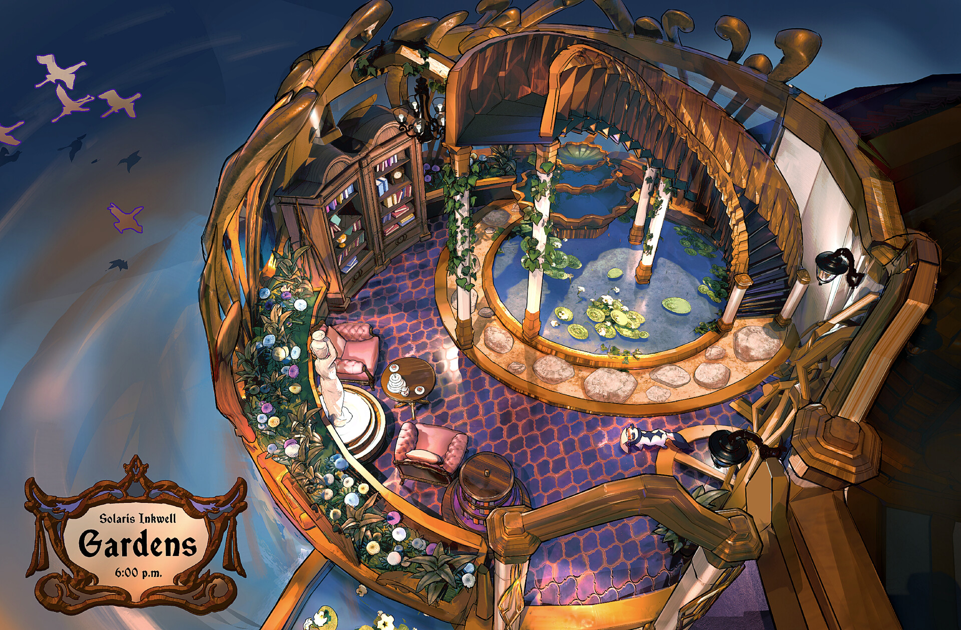ArtStation - Solaris Inkwell - The Gardens