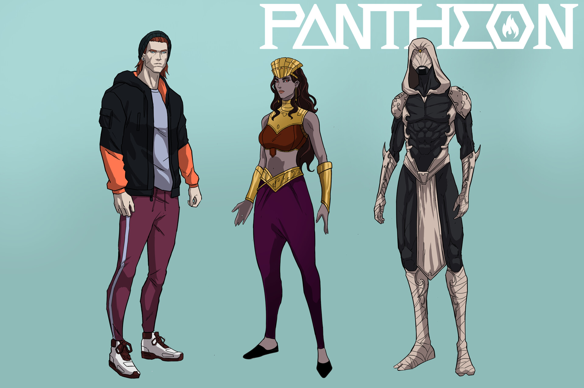 ArtStation - PANTHEON -ANIMATION DESIGN