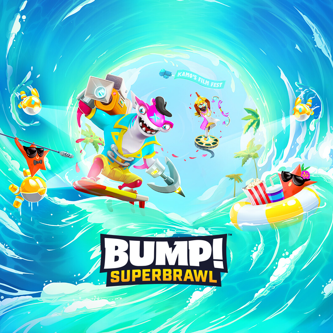 ArtStation - BUMP! Superbrawl - Key Art