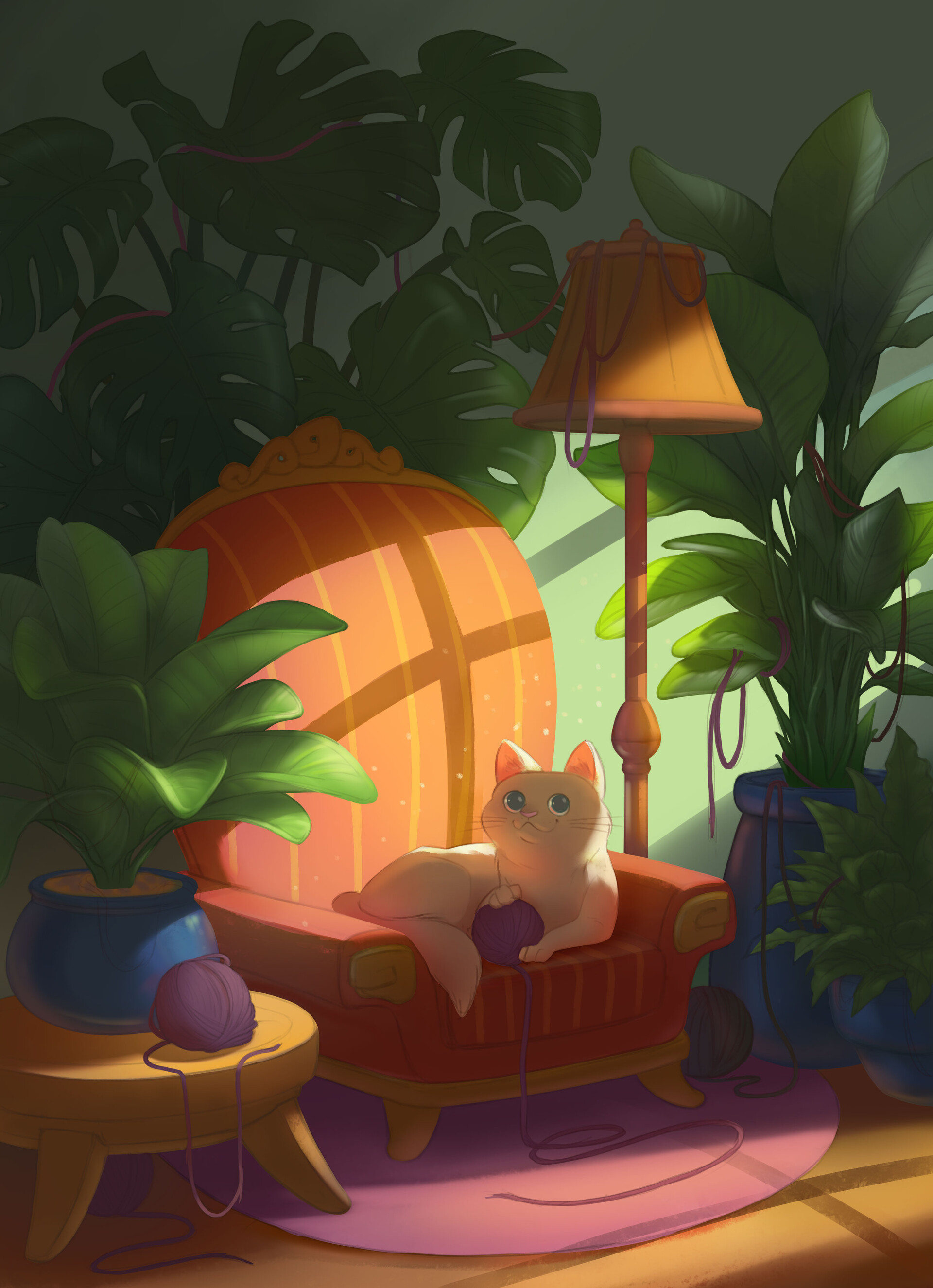 ArtStation - Cozy Nook