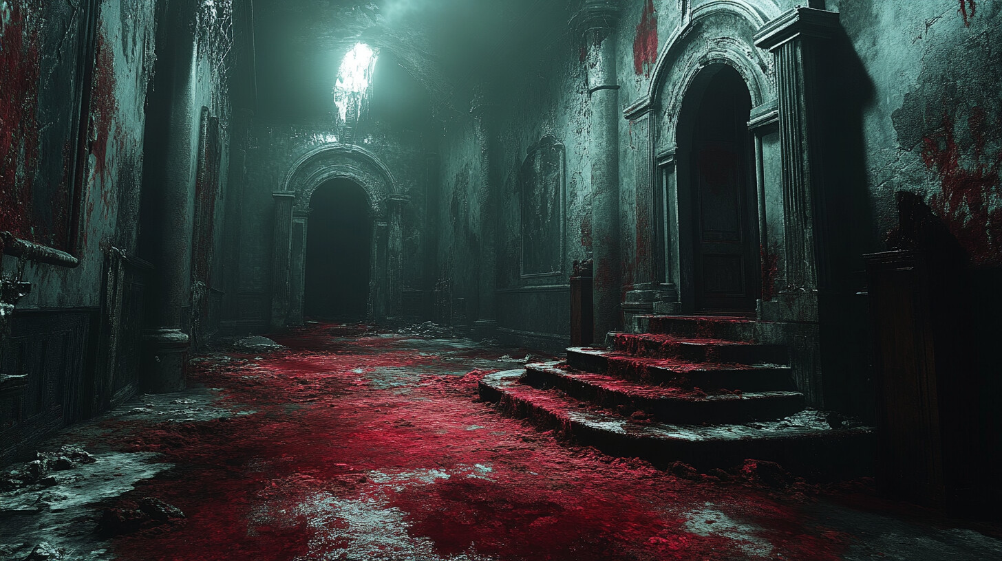 Concept Art - +300 Horror Environment Concept(4k)