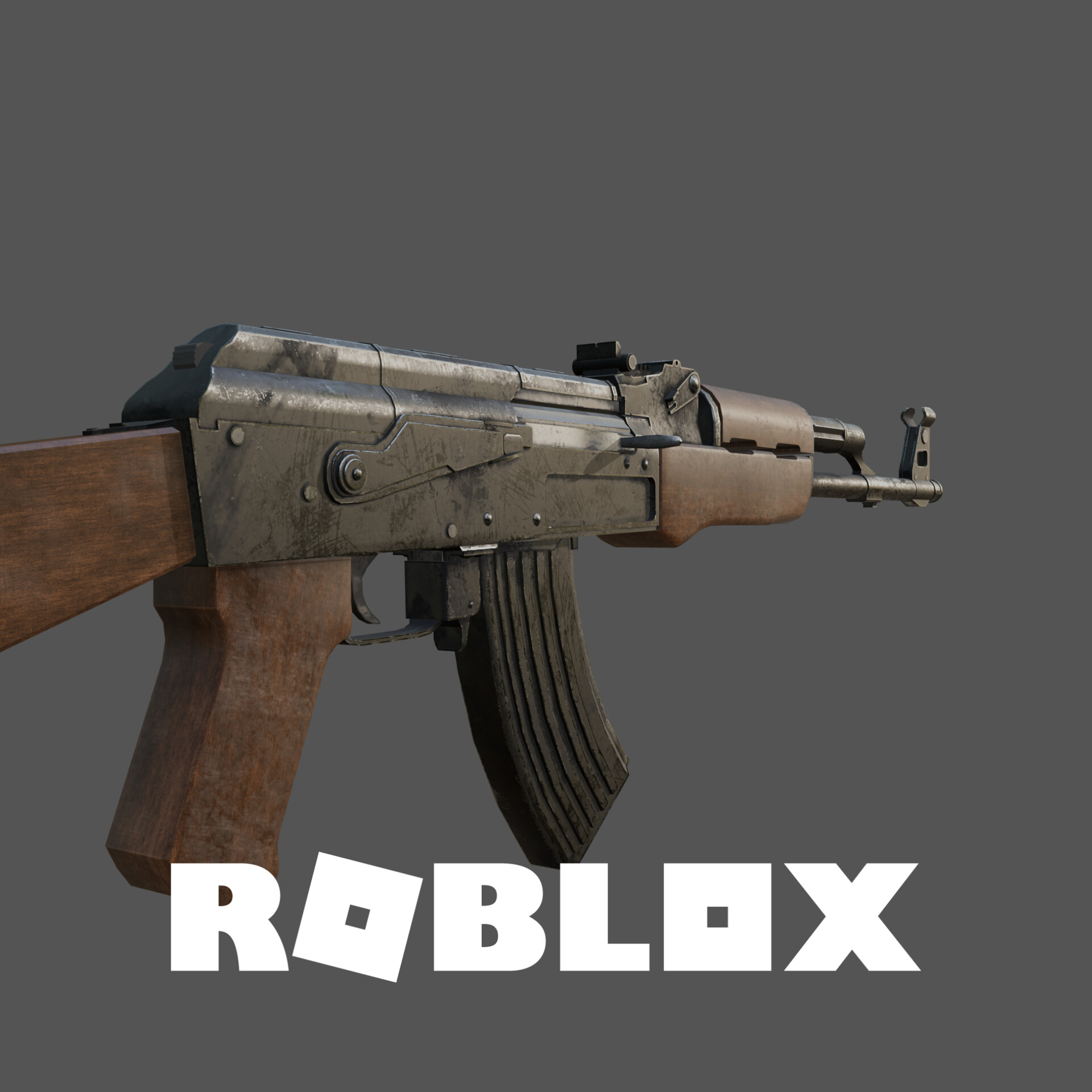 ArtStation - Old AK 47 - Roblox Studio