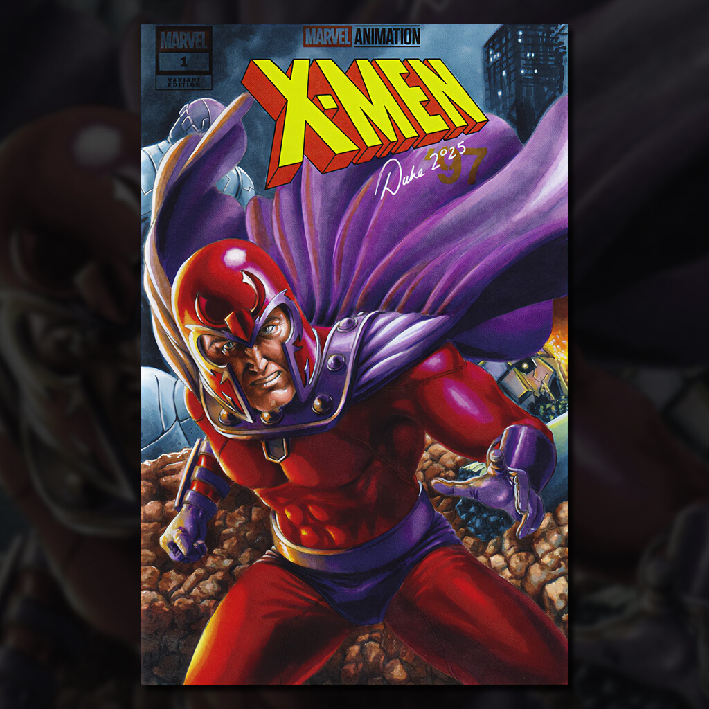 ArtStation - Magneto Sketch Cover