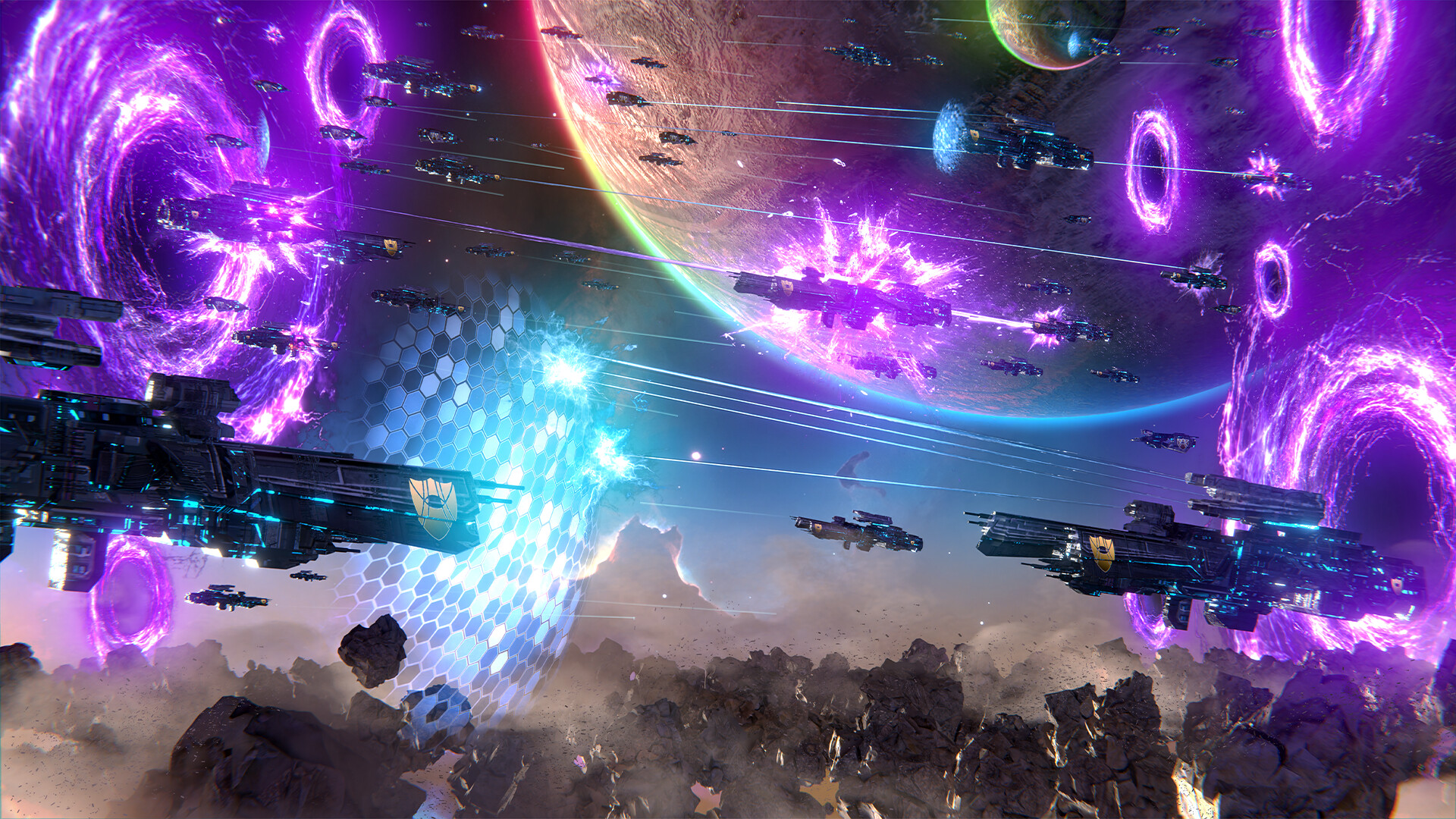 Alex Melas - Fan art for Stellaris. Battle concept. Ministry of Time ...