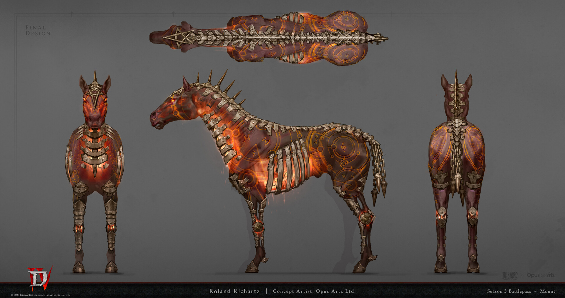 OPUS ARTZ - Diablo IV | S3 Battlepass Mount