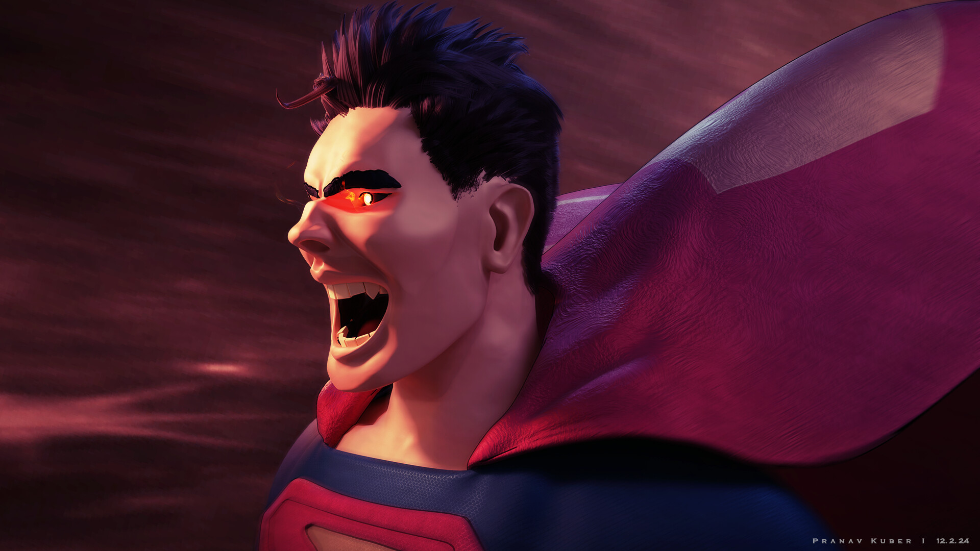 ArtStation - Superman (Enraged)