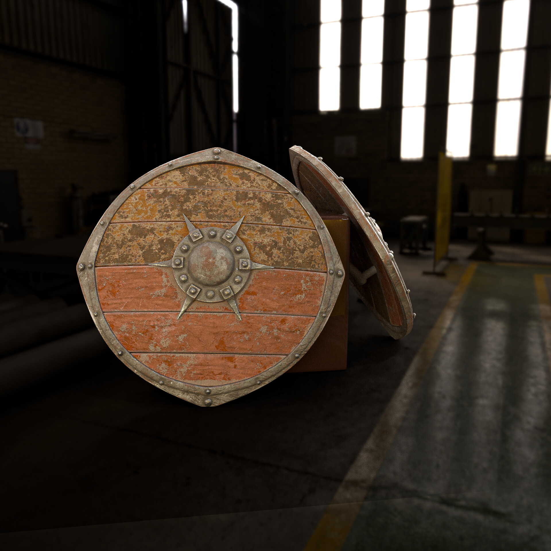 Xen ⇌ 3D - Viking Warrior's Shield 3D